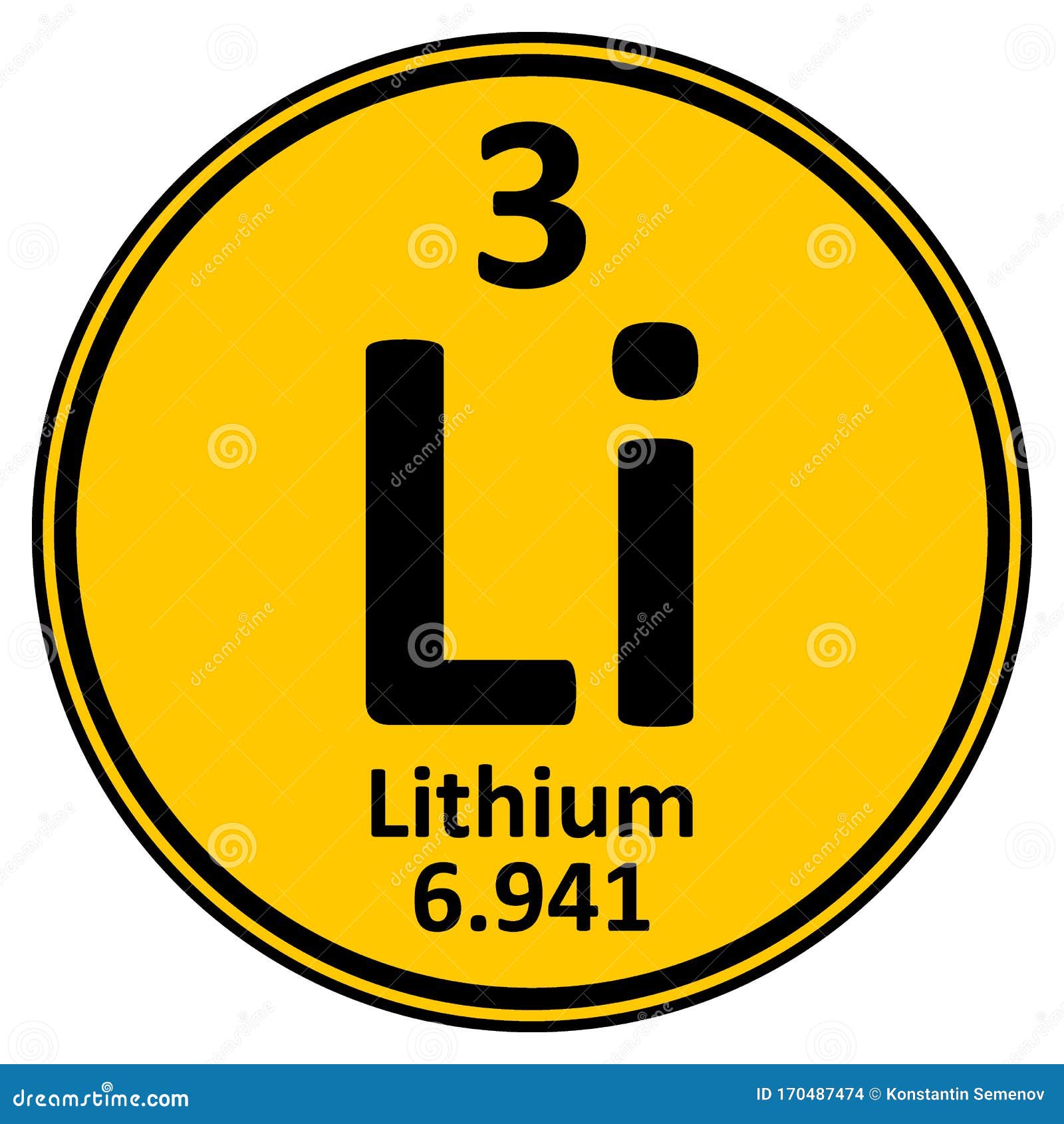 Lithium Symbol