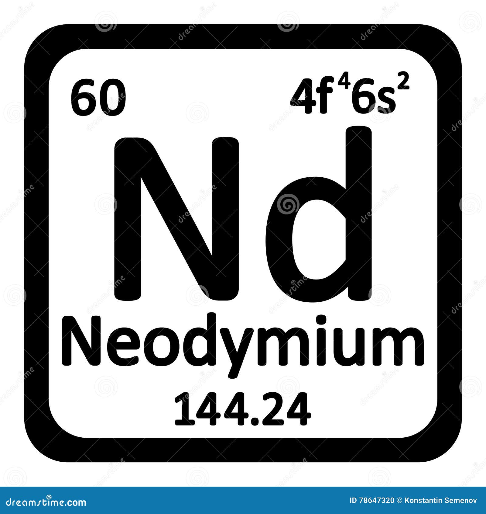 Neodymium Element