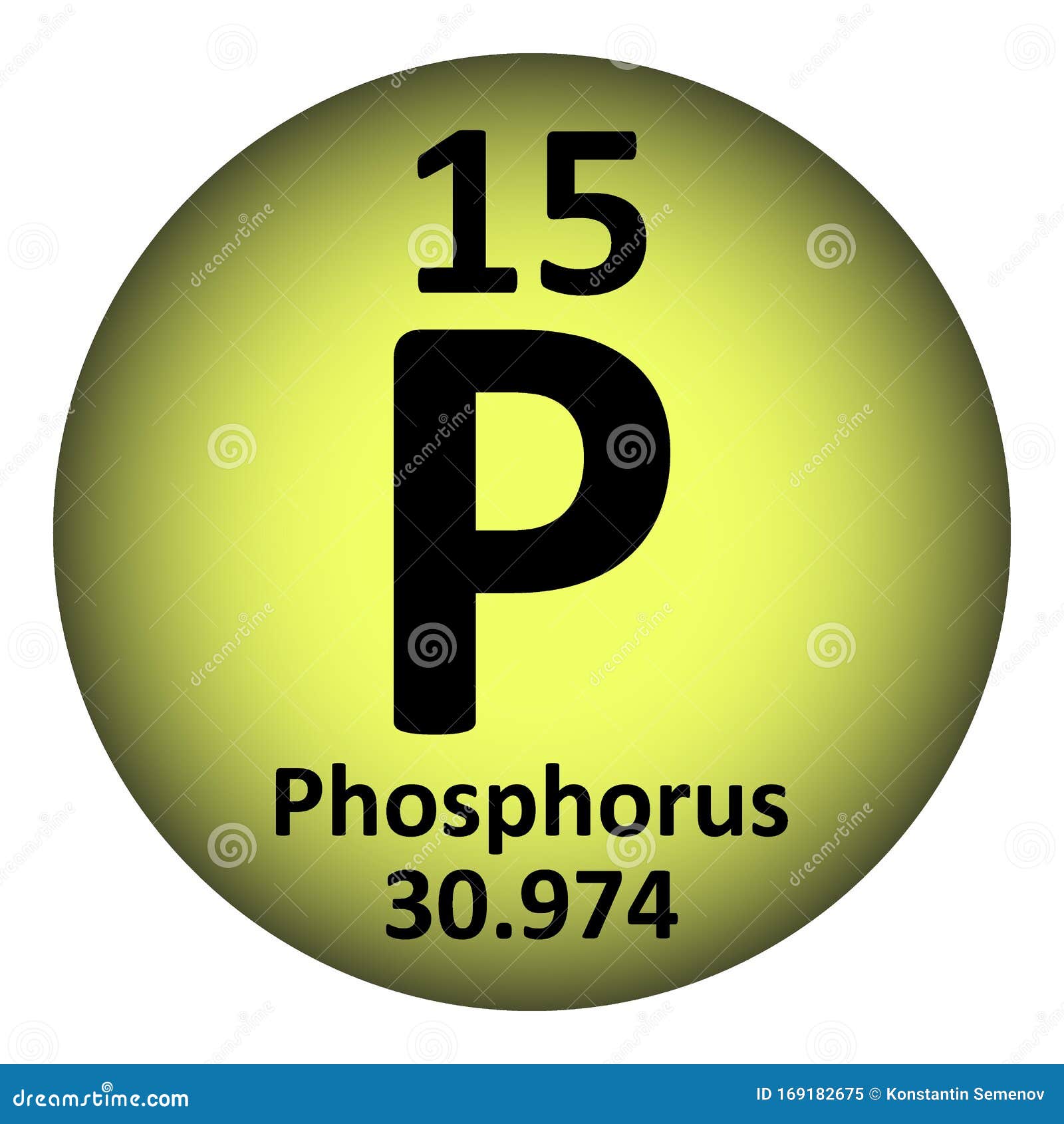 Phosphorus Icon On White Background. Simple Element Illustration From ...