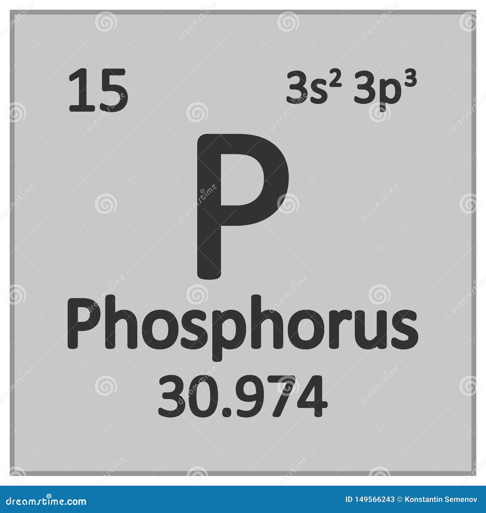 Phosphorus Icon On White Background. Simple Element Illustration From ...