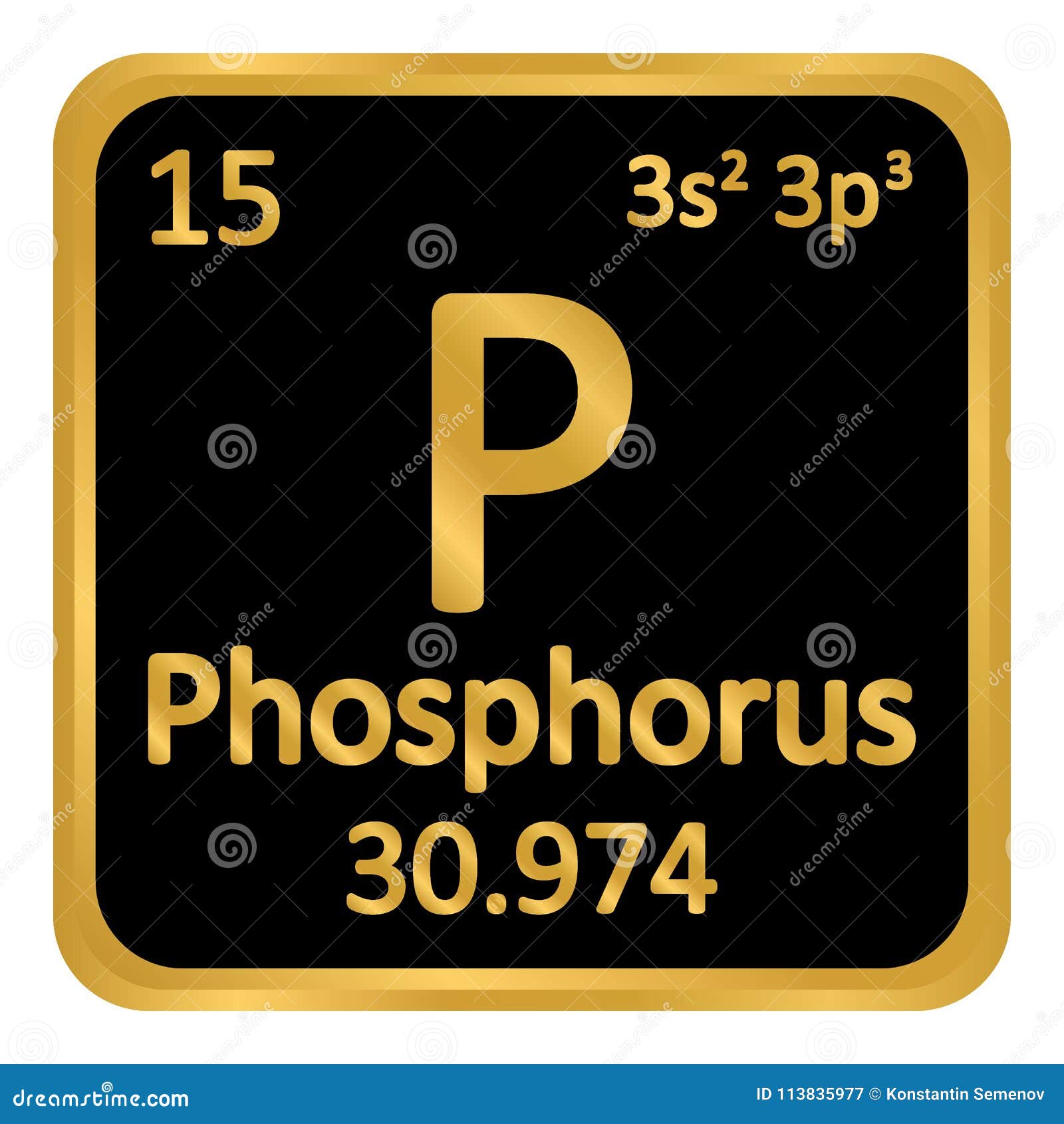 Phosphorus Icon On White Background. Simple Element Illustration From ...
