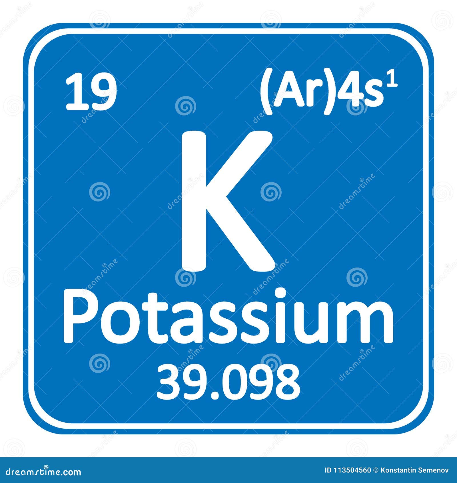Element K Periodic Table