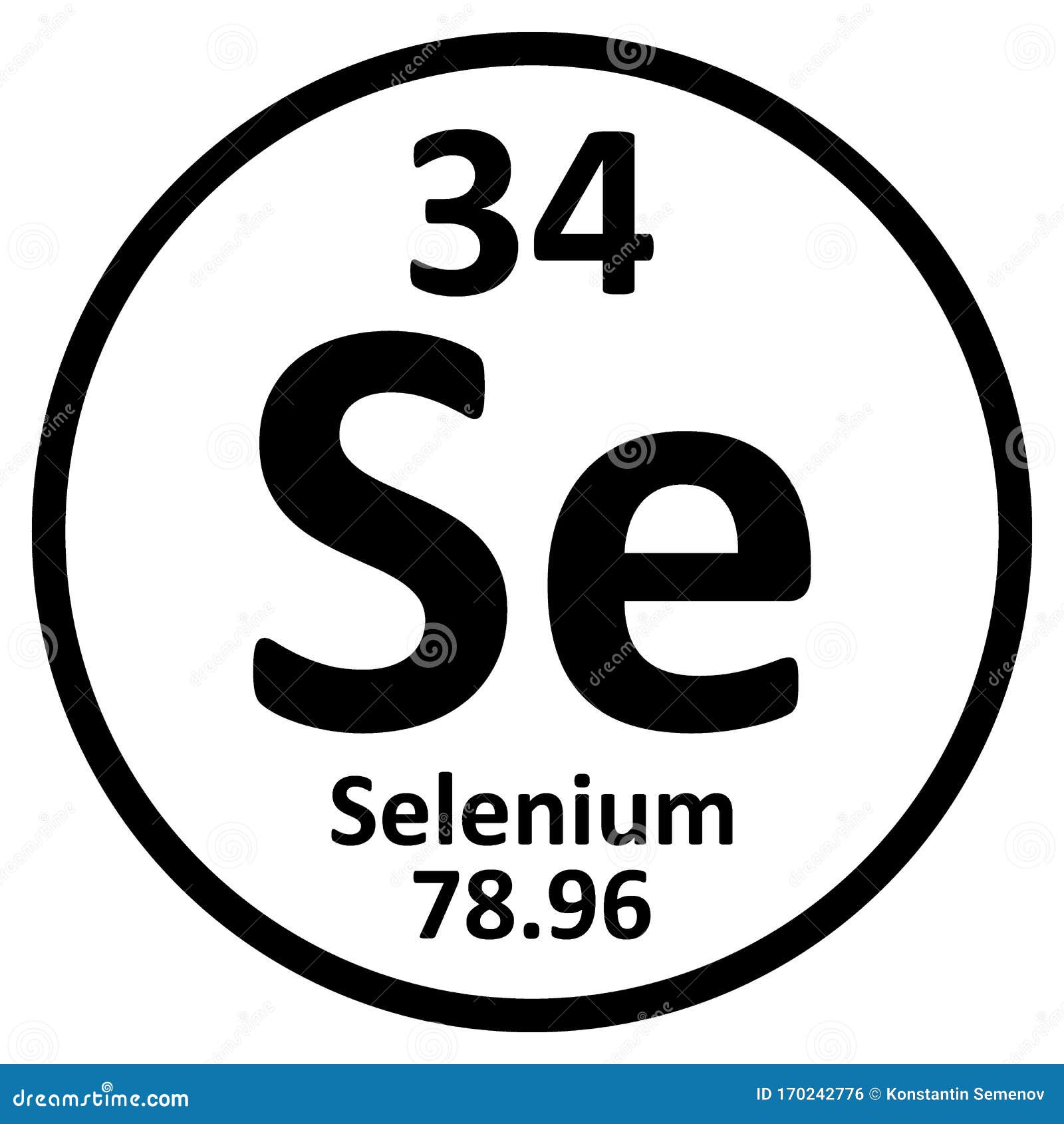 Periodic Table Element Selenium Icon Stock Illustration - Illustration ... Periodic Table Element Selenium Icon Stock Illustration - Illustration ...