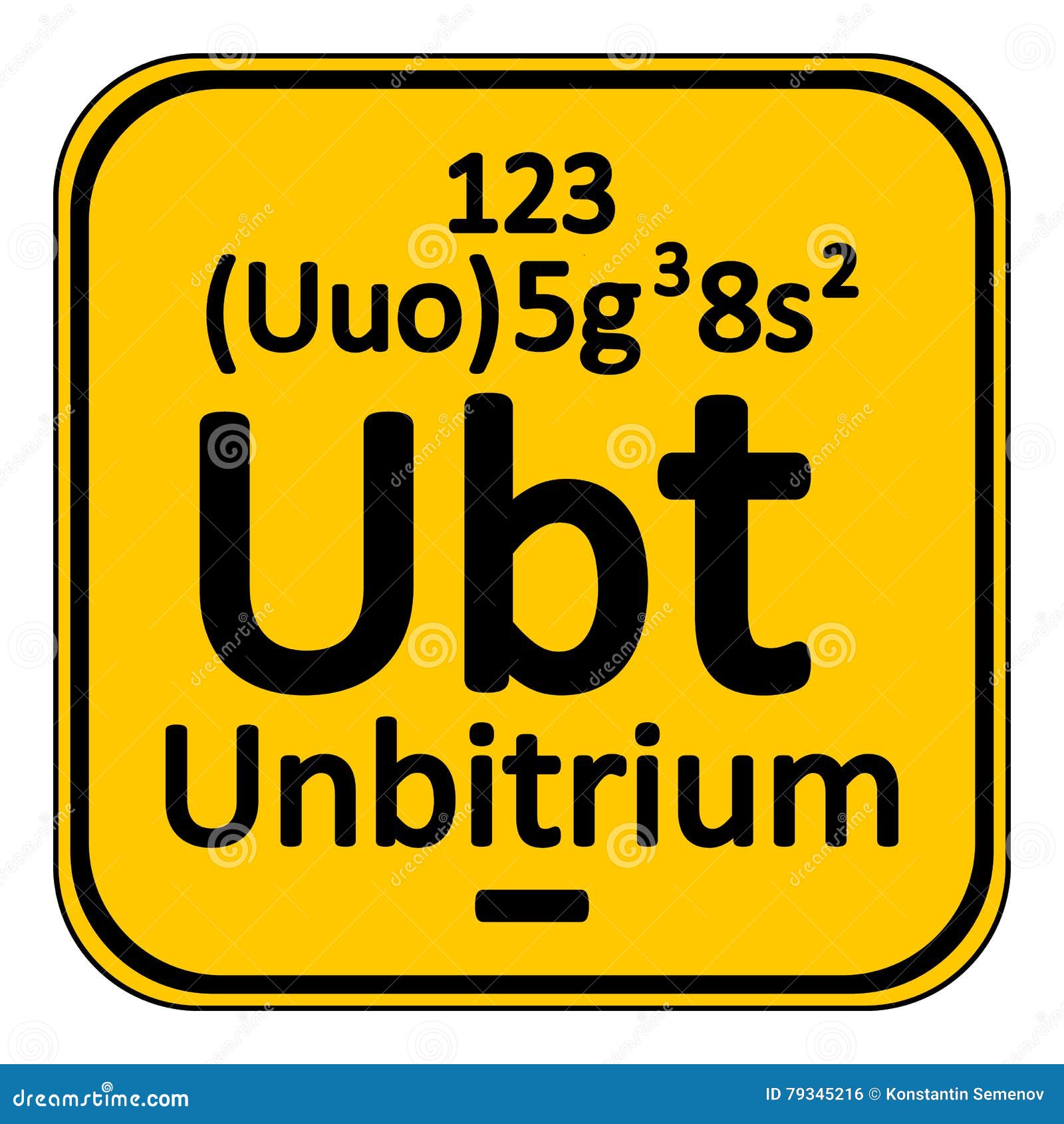 Element Unbitrium Stock Illustrations – 12 Element Unbitrium Stock ...