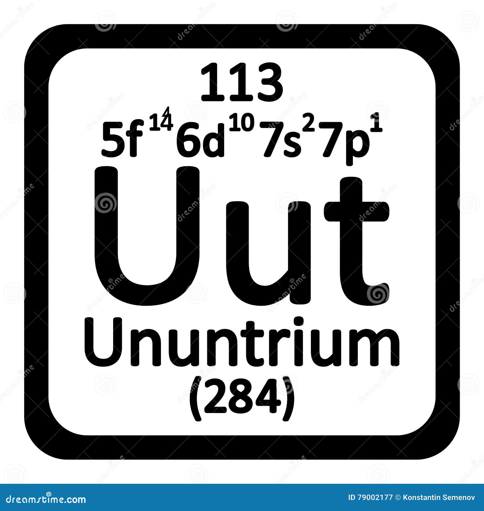 Tabela Periodica Ununtrium