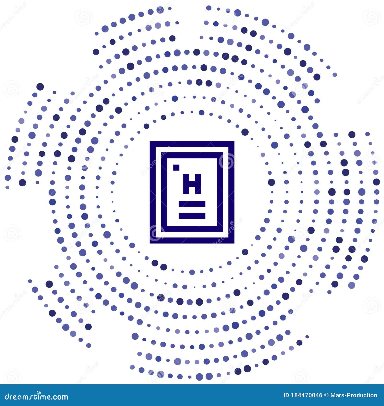 Periodic Table Vector Icon. Periodic Table Editable Stroke. Periodic ...