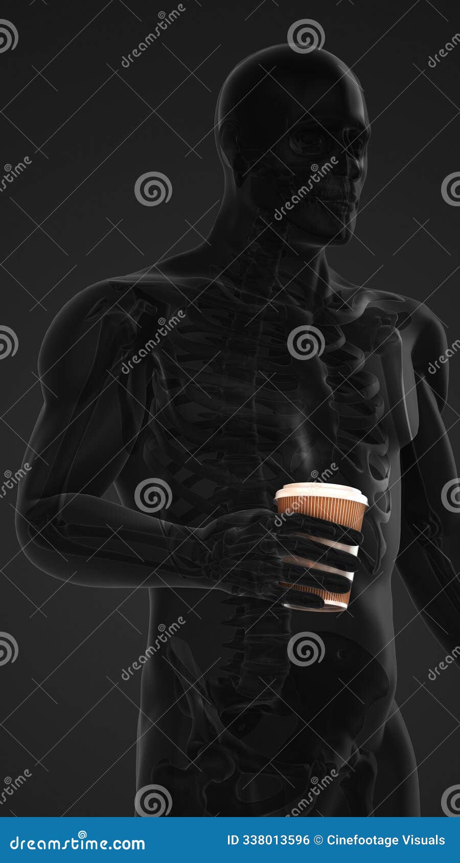 Peripheral Sensory Network To Brain for Tactile Perception Stock ...