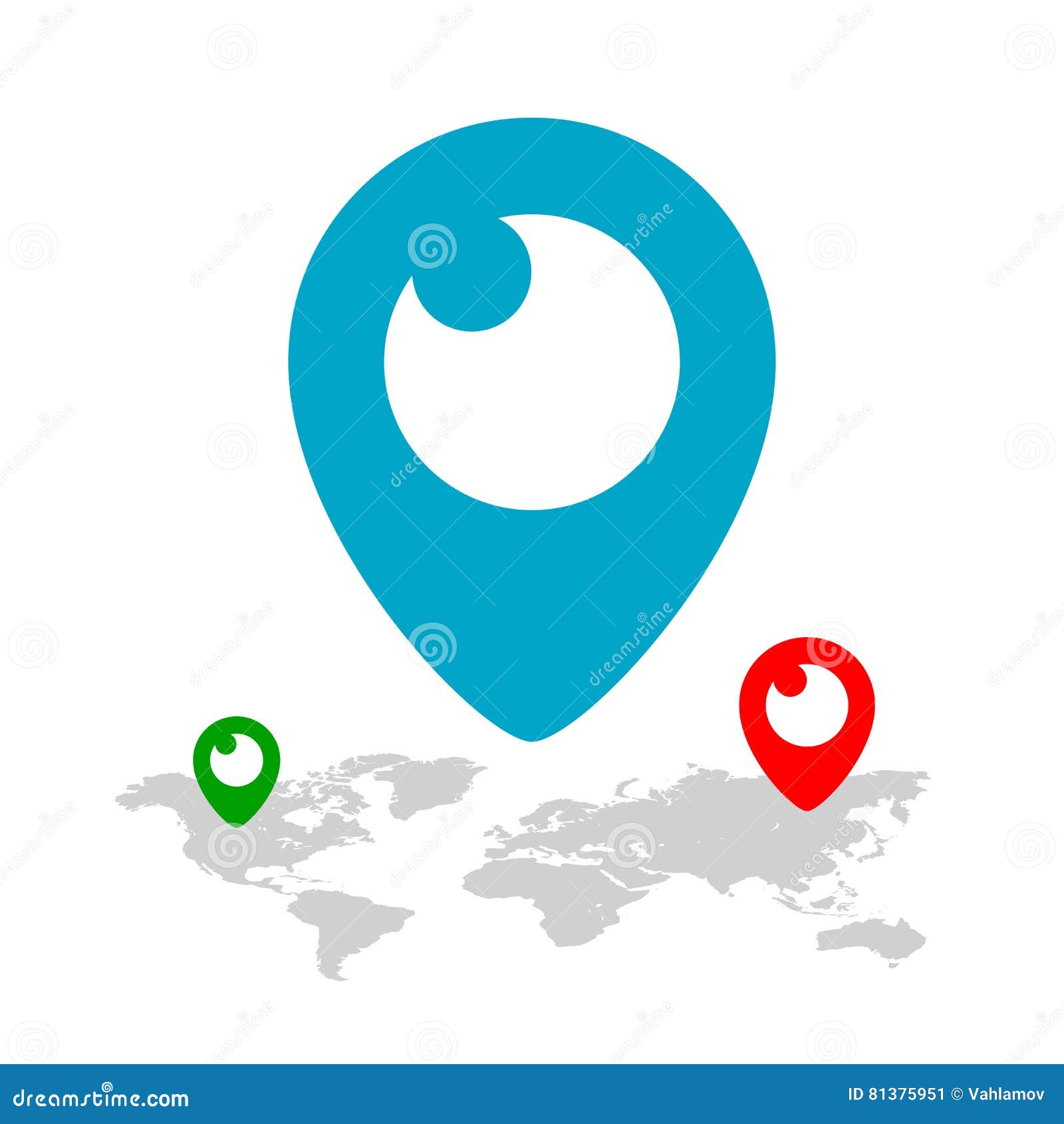 Periscope Icon. Vector Illustration Stock Vector - Illustration of ...