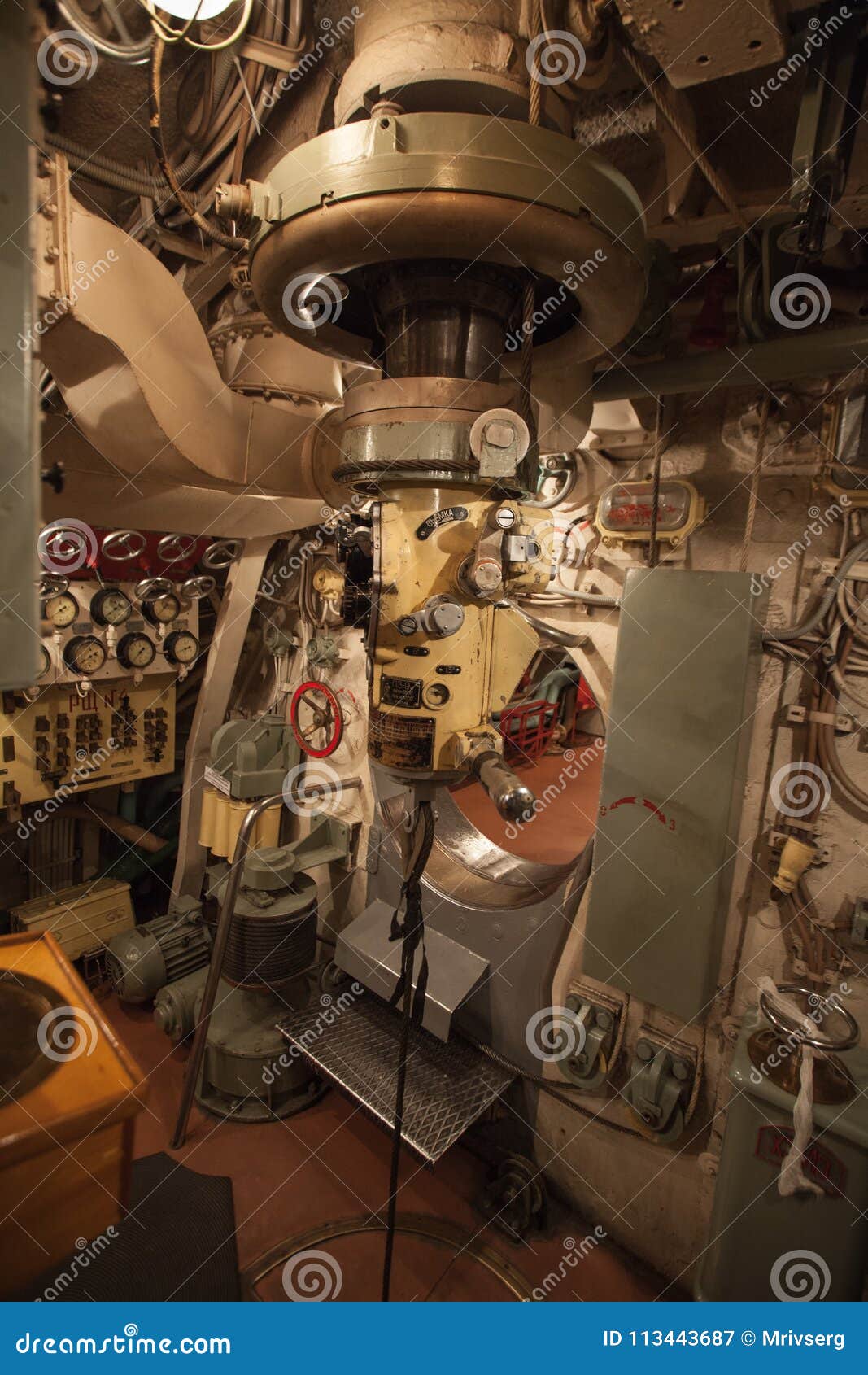 Periscope Inside Russian Submarine. Editorial Photo | CartoonDealer.com ...