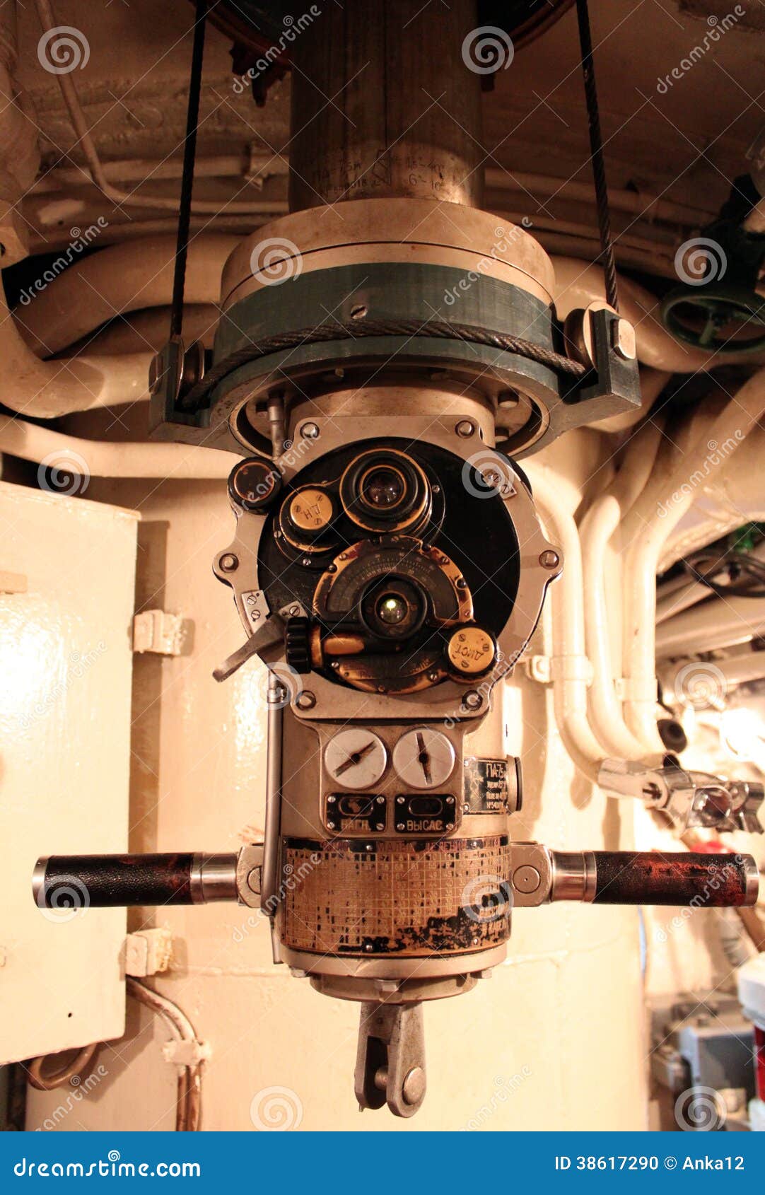 Periscope submarine stock photo. Image of oversee, safety - 38617290