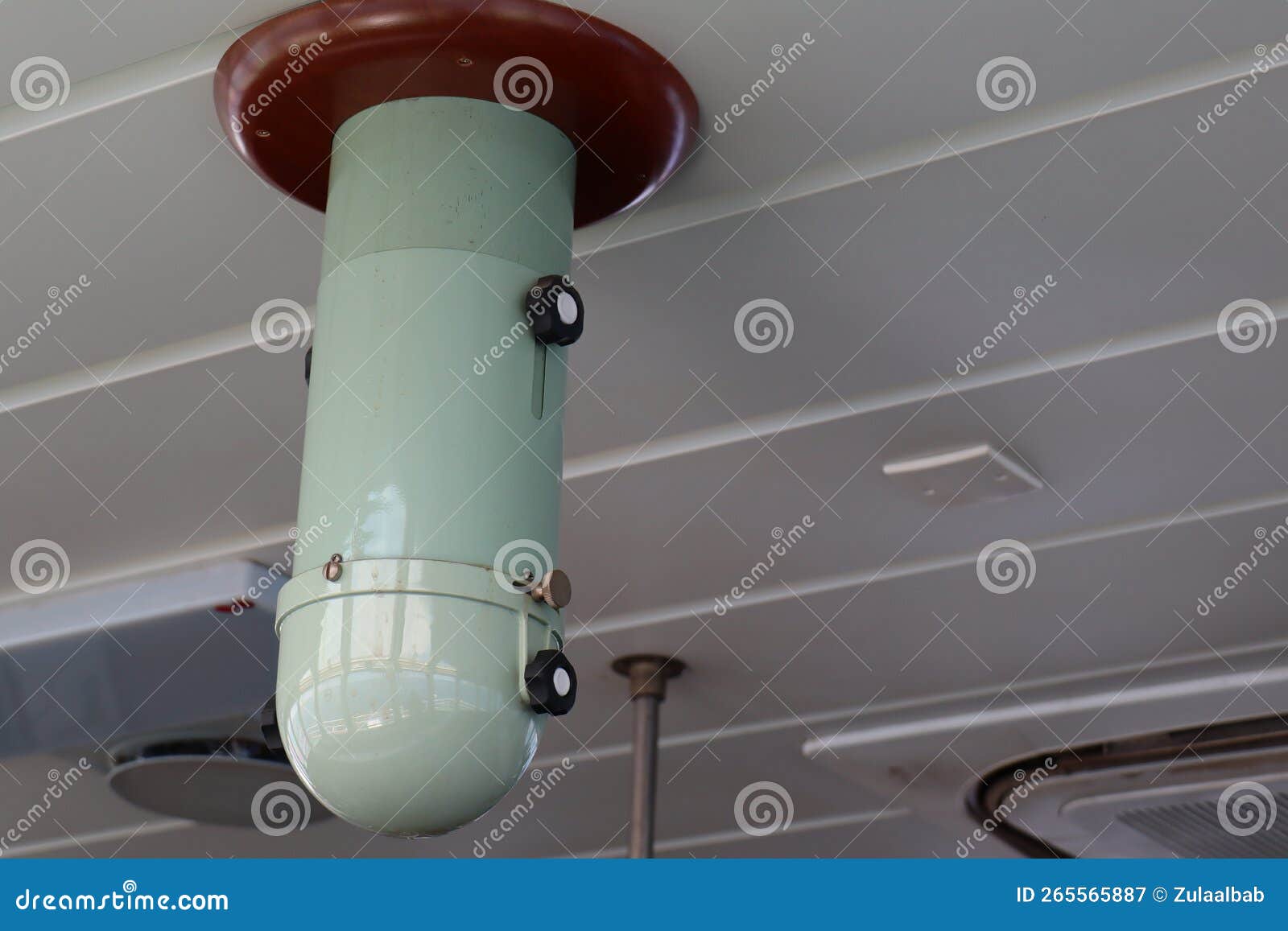 Periscope Which is in the Ship Control Rudder of the Supply Ship Bridge ...