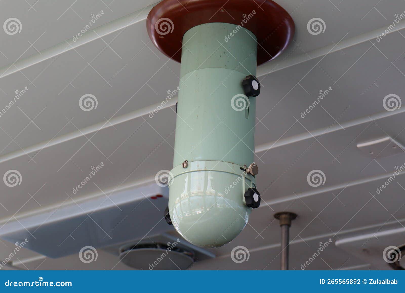 Periscope Which is in the Ship Control Rudder of the Supply Ship Bridge ...