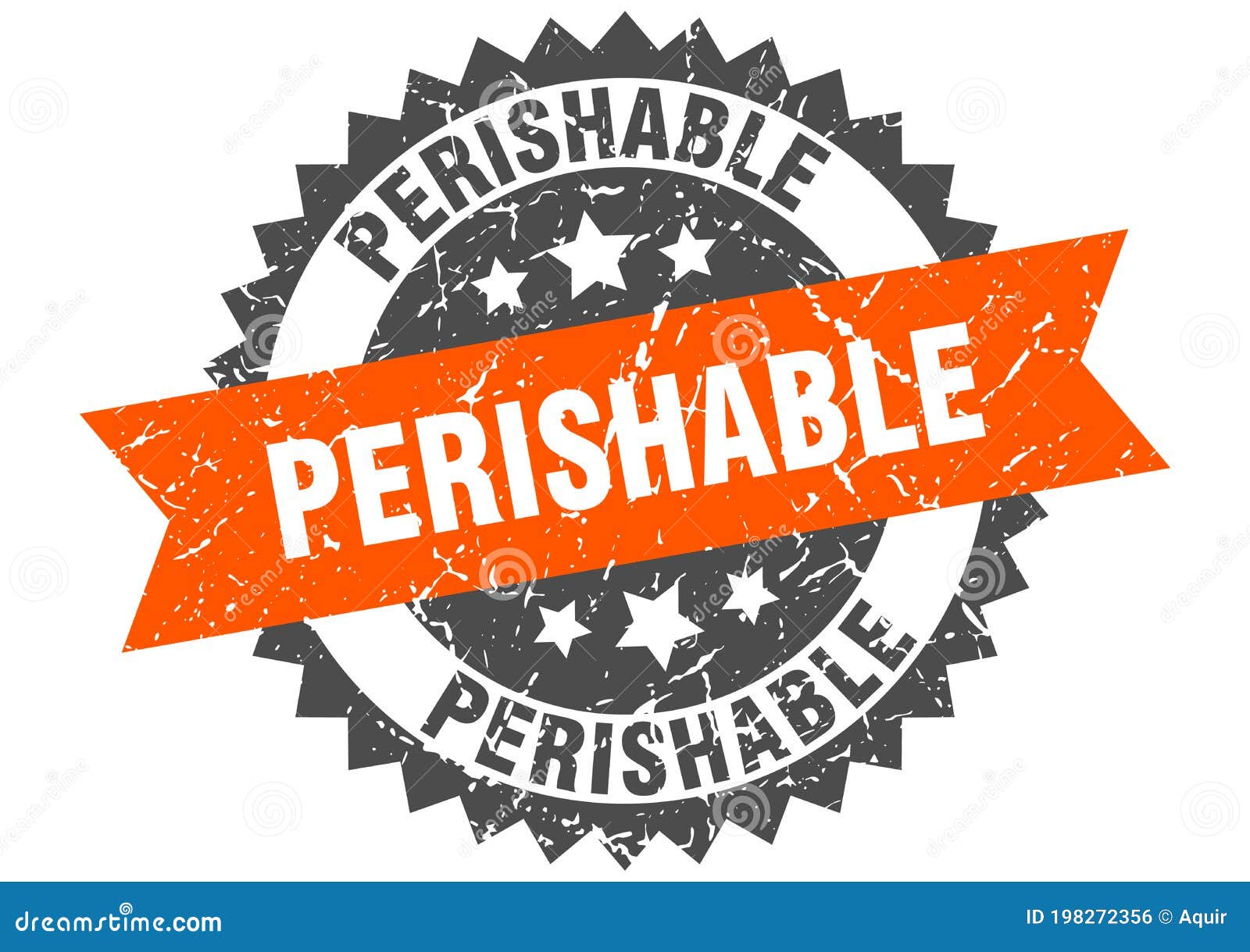 Perishable Stamp. Perishable Grunge Round Sign Stock Vector ...