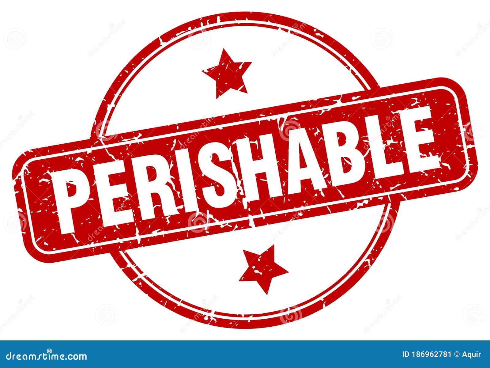 Perishable Stamp. Perishable Round Vintage Grunge Label Stock Vector ...