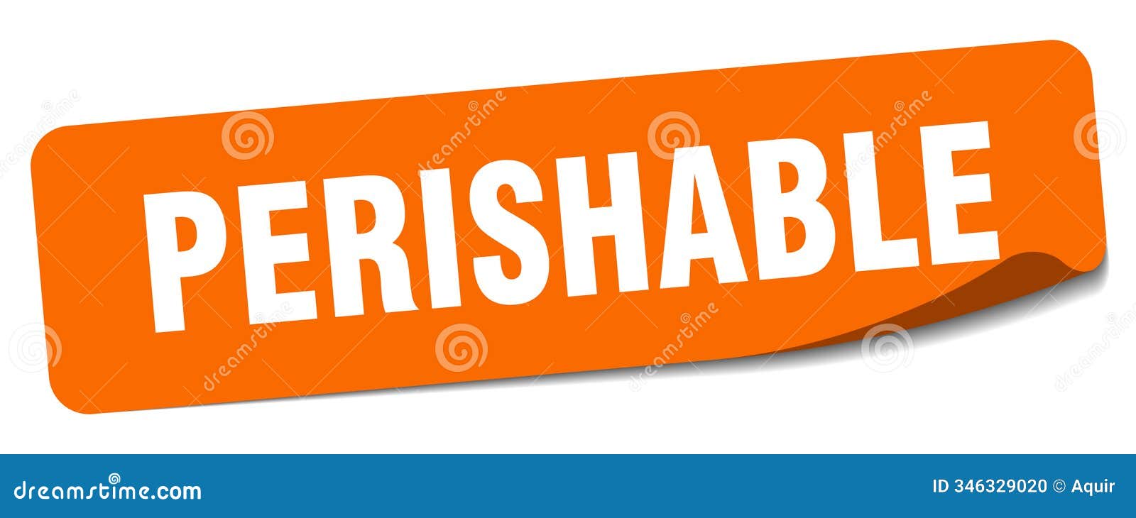 Perishable Sticker. Perishable Sign On Transparent Background Cartoon ...