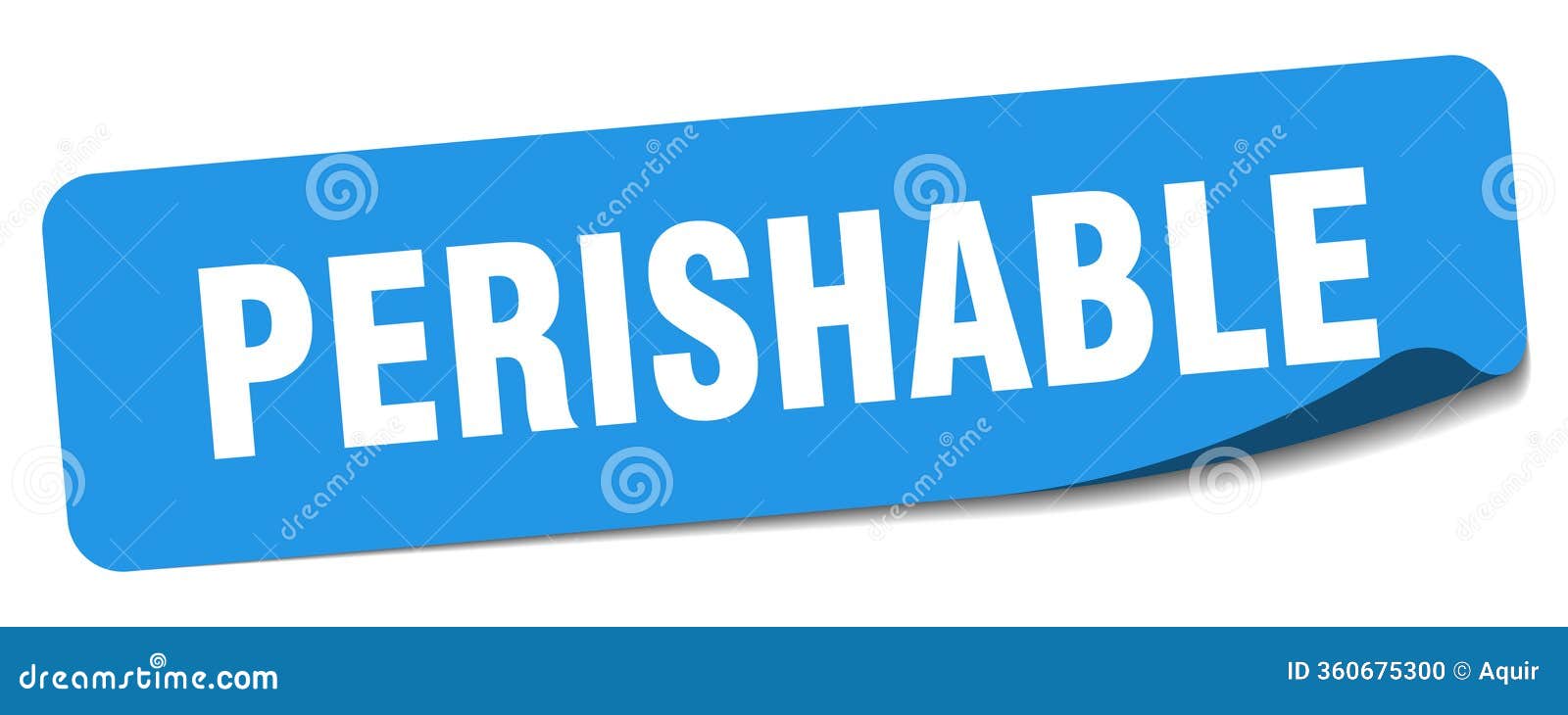 Perishable Sticker. Perishable Sign On Transparent Background Vector ...