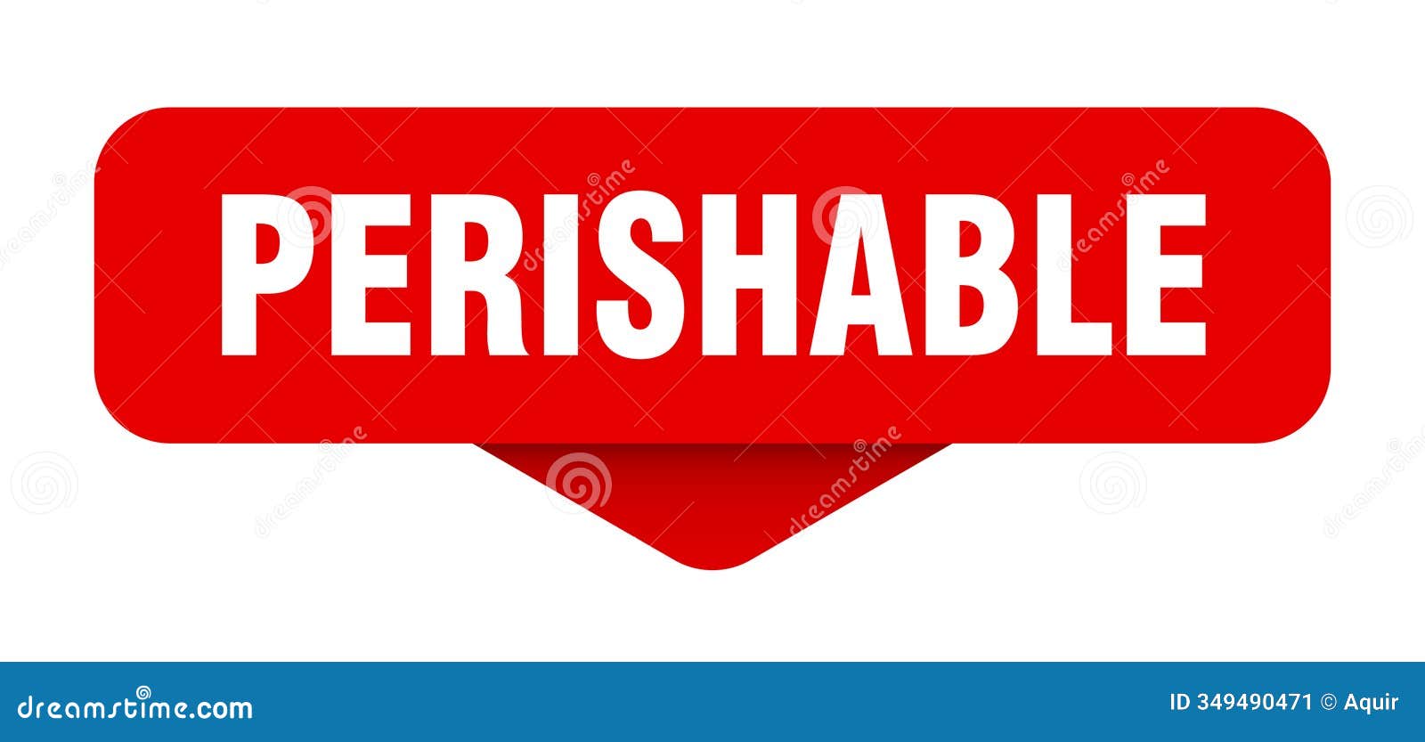 Perishable Sticker. Perishable Sign On Transparent Background Cartoon ...