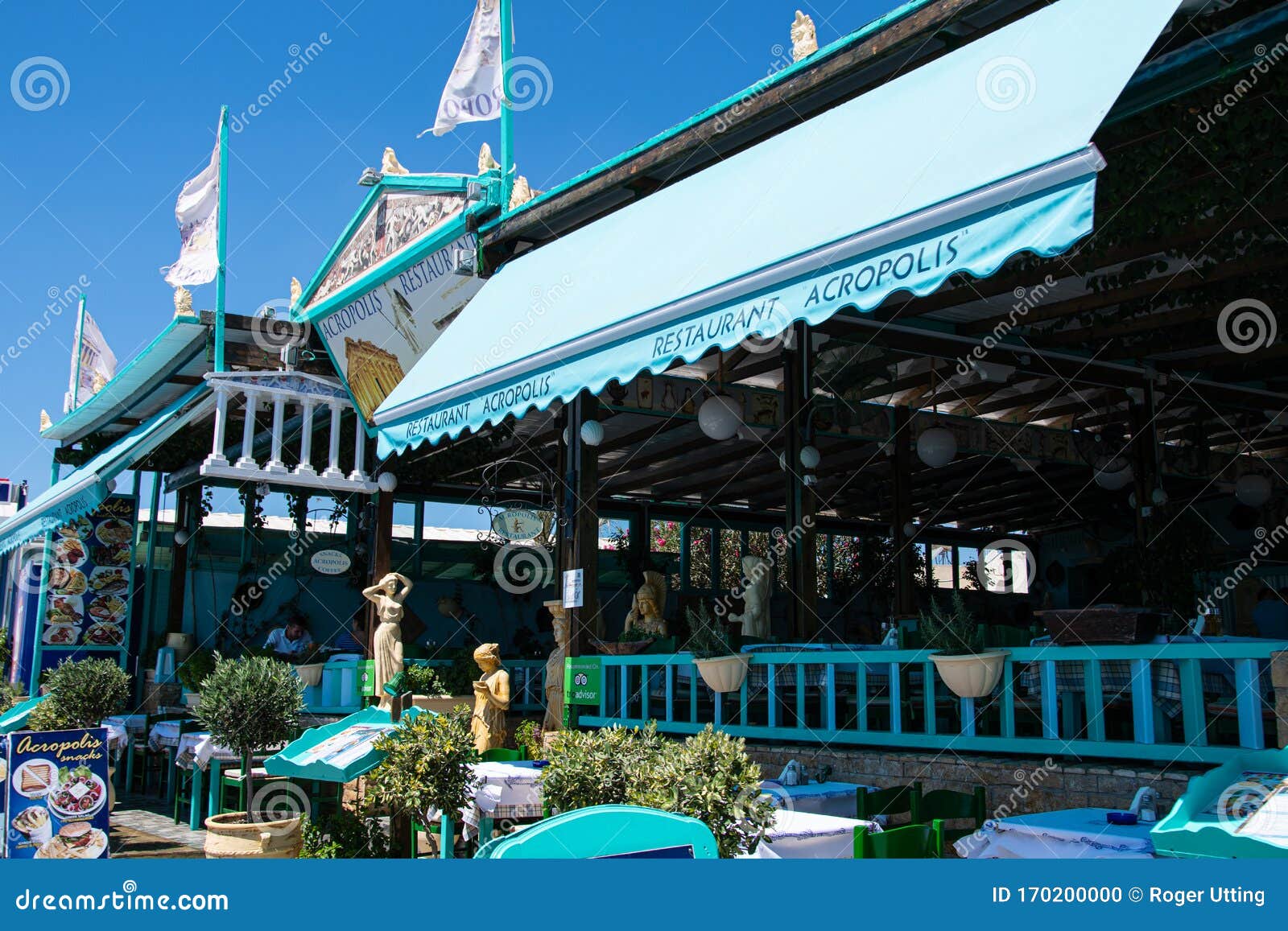 Acropolis Restaurant Frontage Editorial Image - Image of parts, logo ...