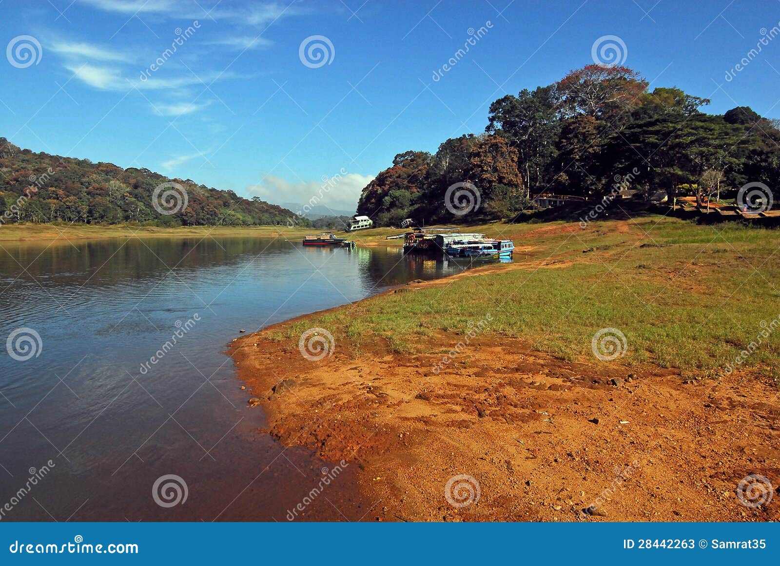 Periyar National Park editorial stock photo. Image of trees - 28442263