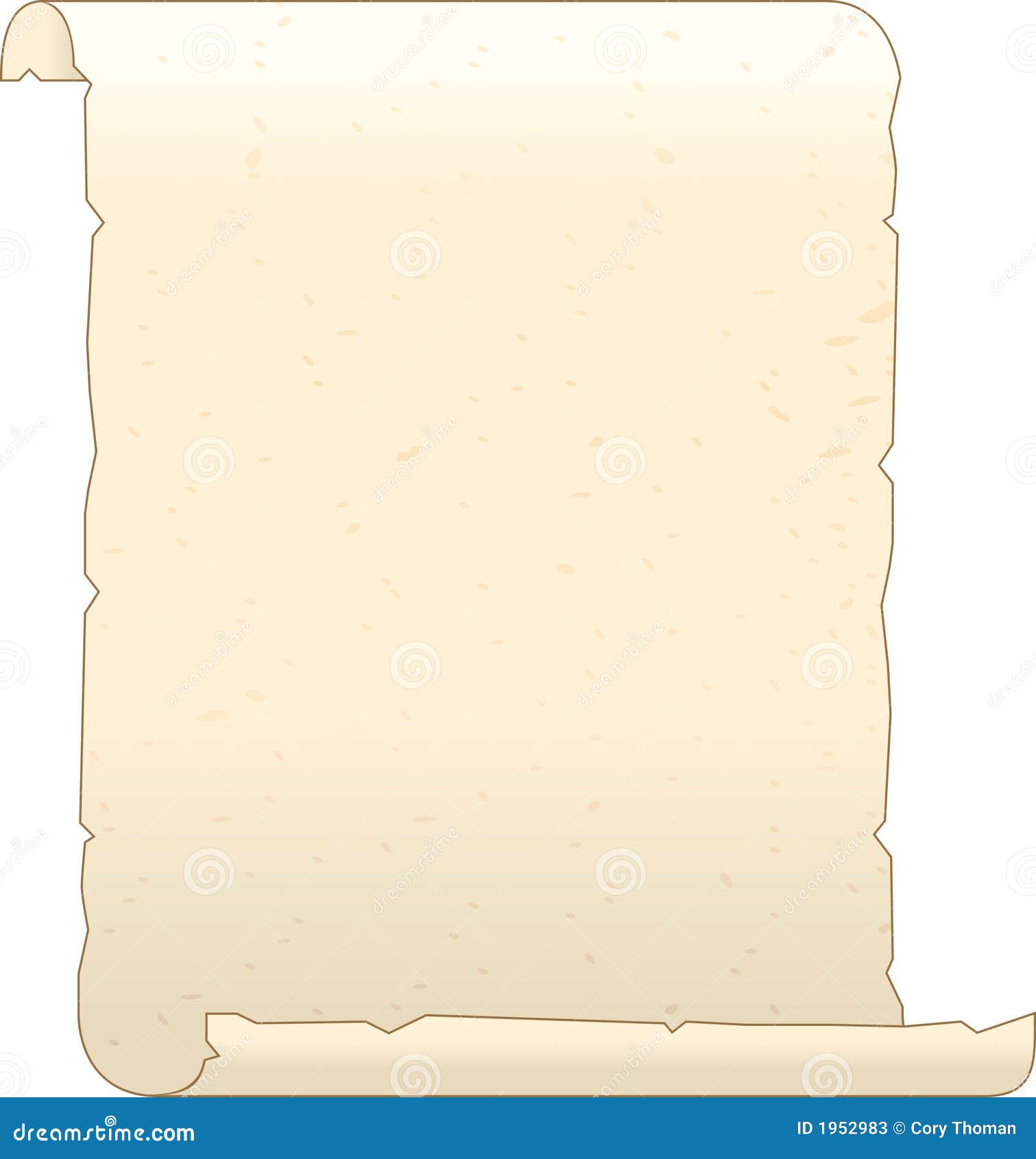 Perkament vector illustratie. Illustration of uitnodiging - 1952983