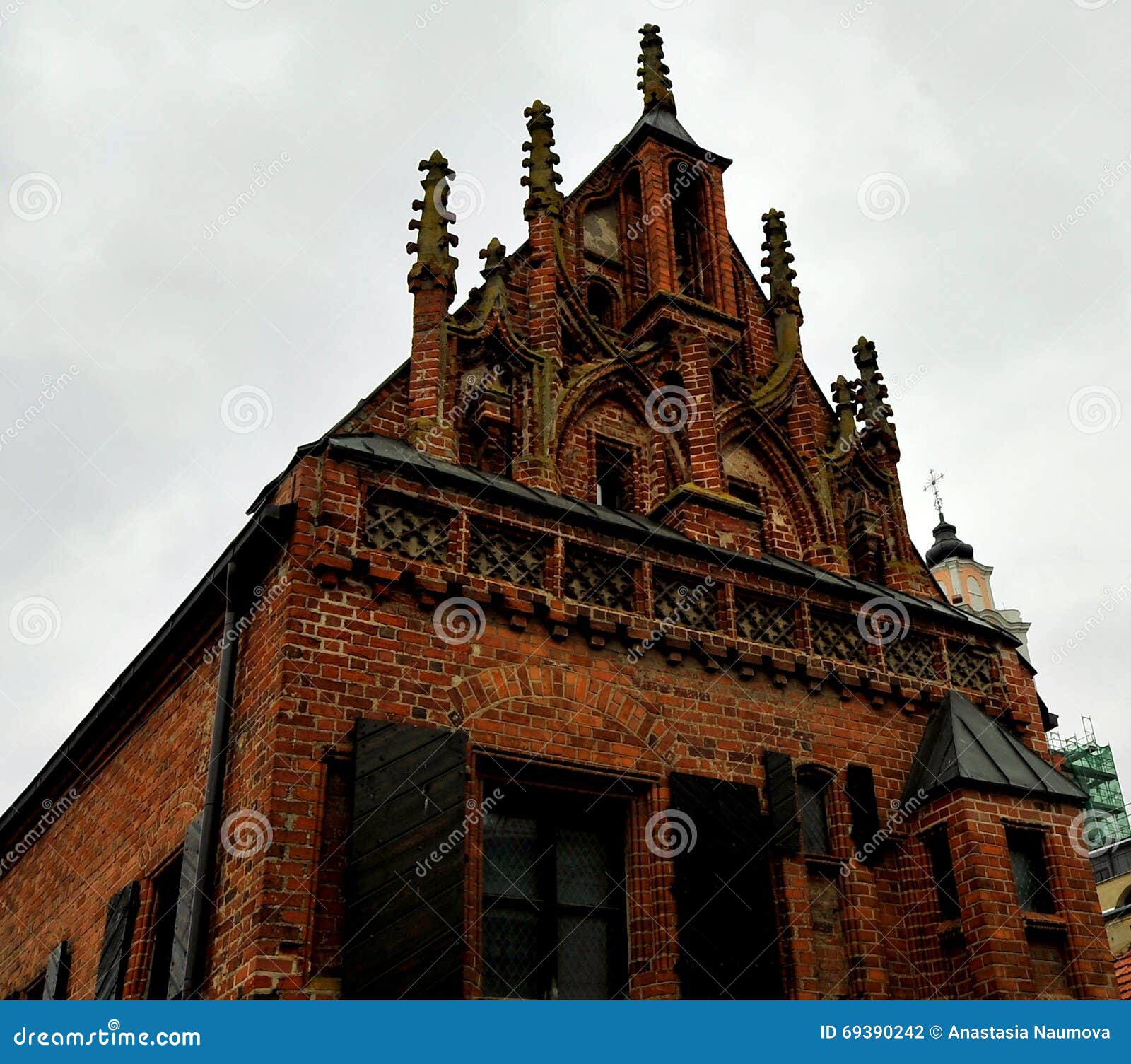 Perkunas House, Kaunas, Lithuania Stock Photo - Image of perkunas ...