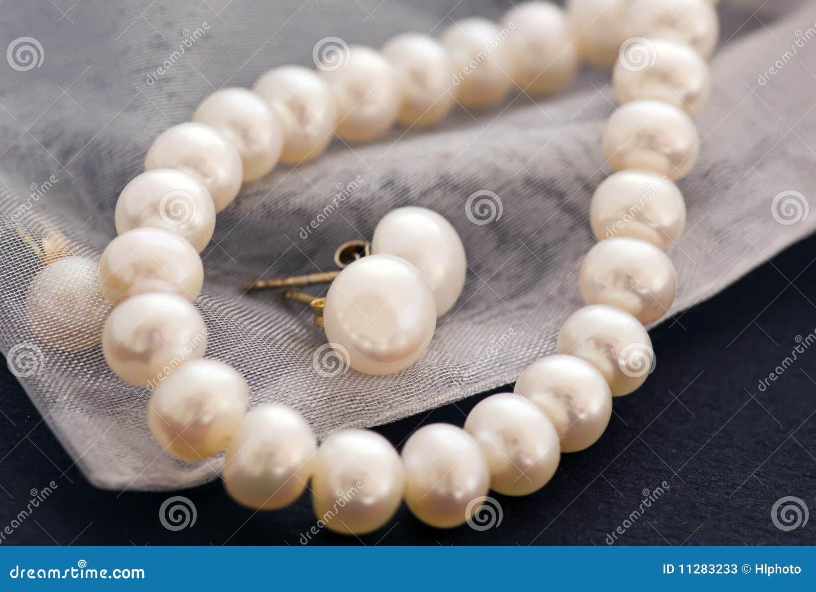 Perl Necklace stock image. Image of present, pearl, erotically - 11283233