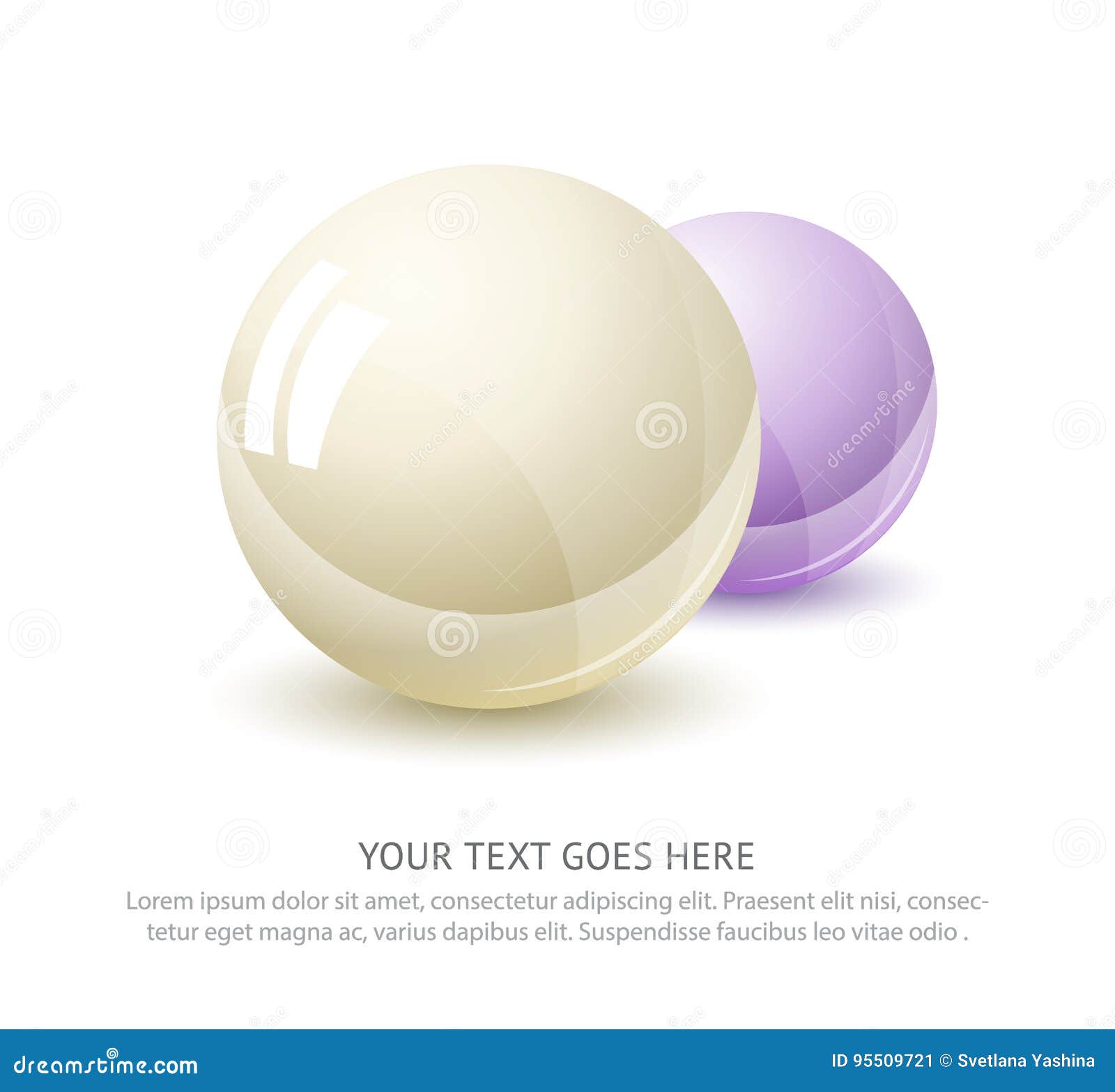 Perla Aislada En El Fondo Blanco Ilustración del Vector - Ilustración ...