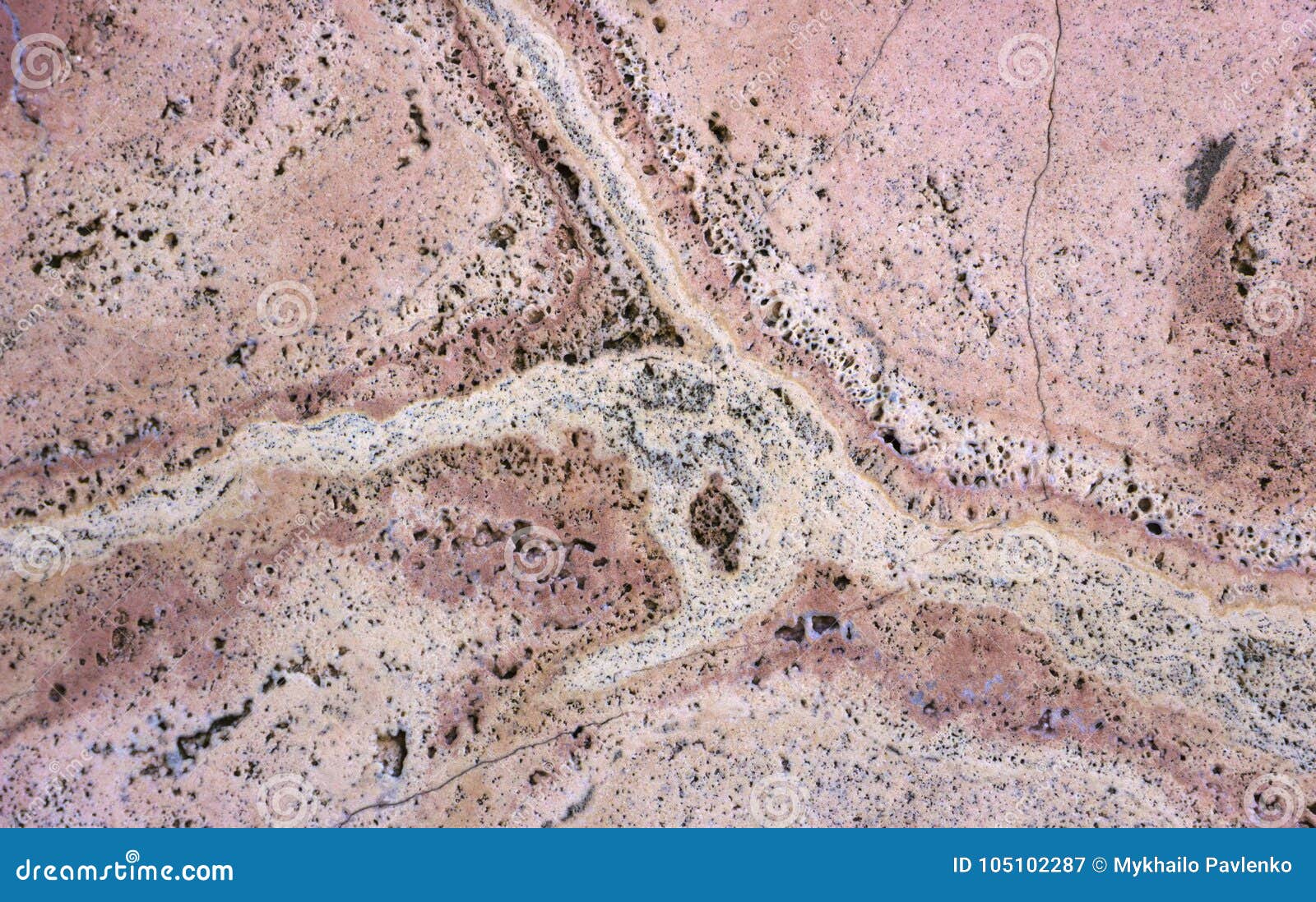 Perla Classic Travertine Texture Background Stock Image - Image of ...