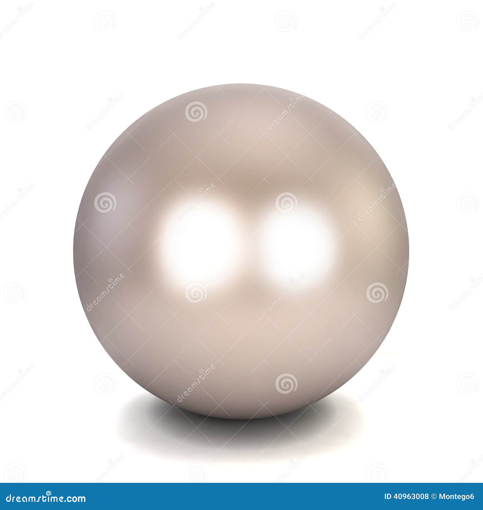 Perle simple illustration stock. Illustration du huître - 40963008