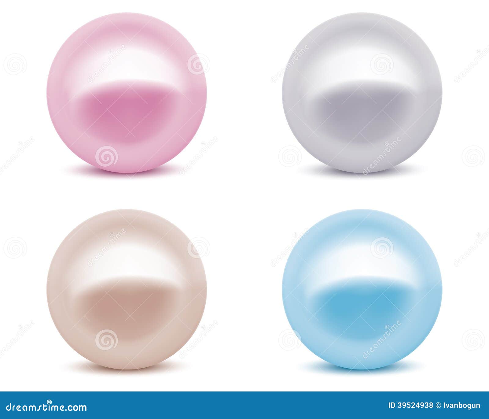 Perlen. Vektorillustration vektor abbildung. Illustration von reichlich ...