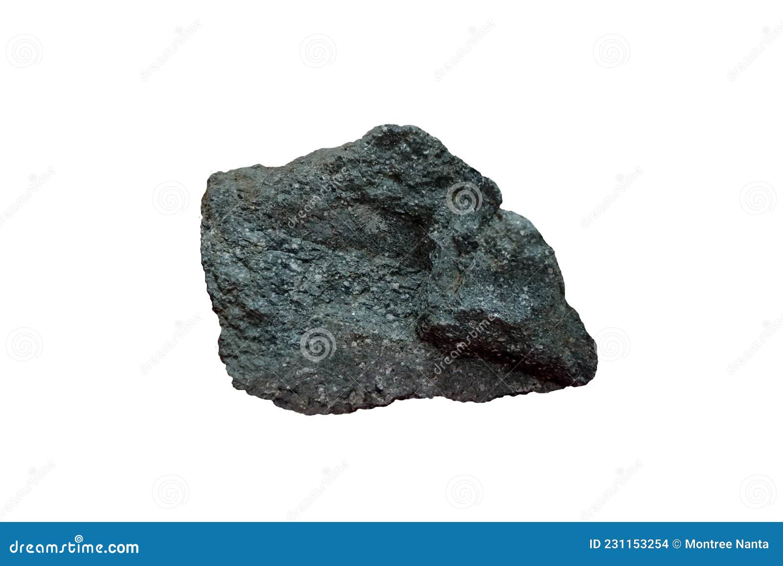 Isolated Raw Perlite Rock on White Background. Stock Photo - Image of ...