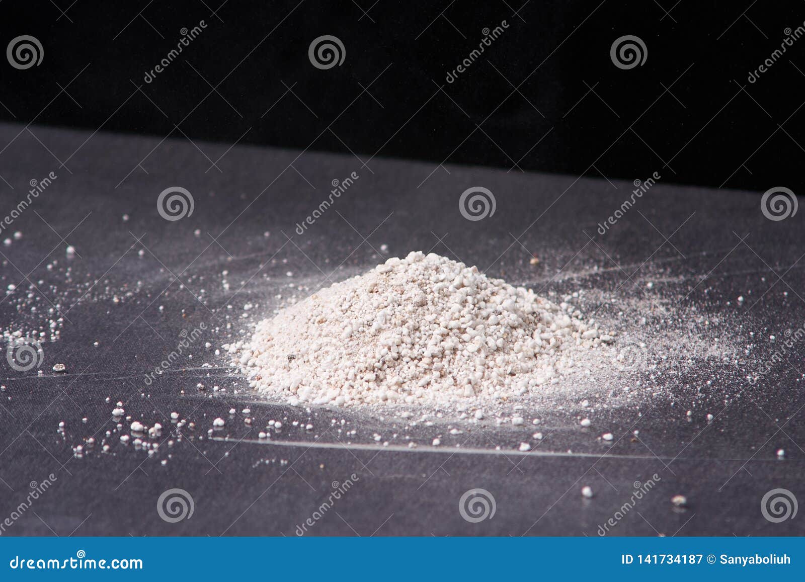Perlite for Hydroponics Vegetable on the Pile Stock Image - Image of ...
