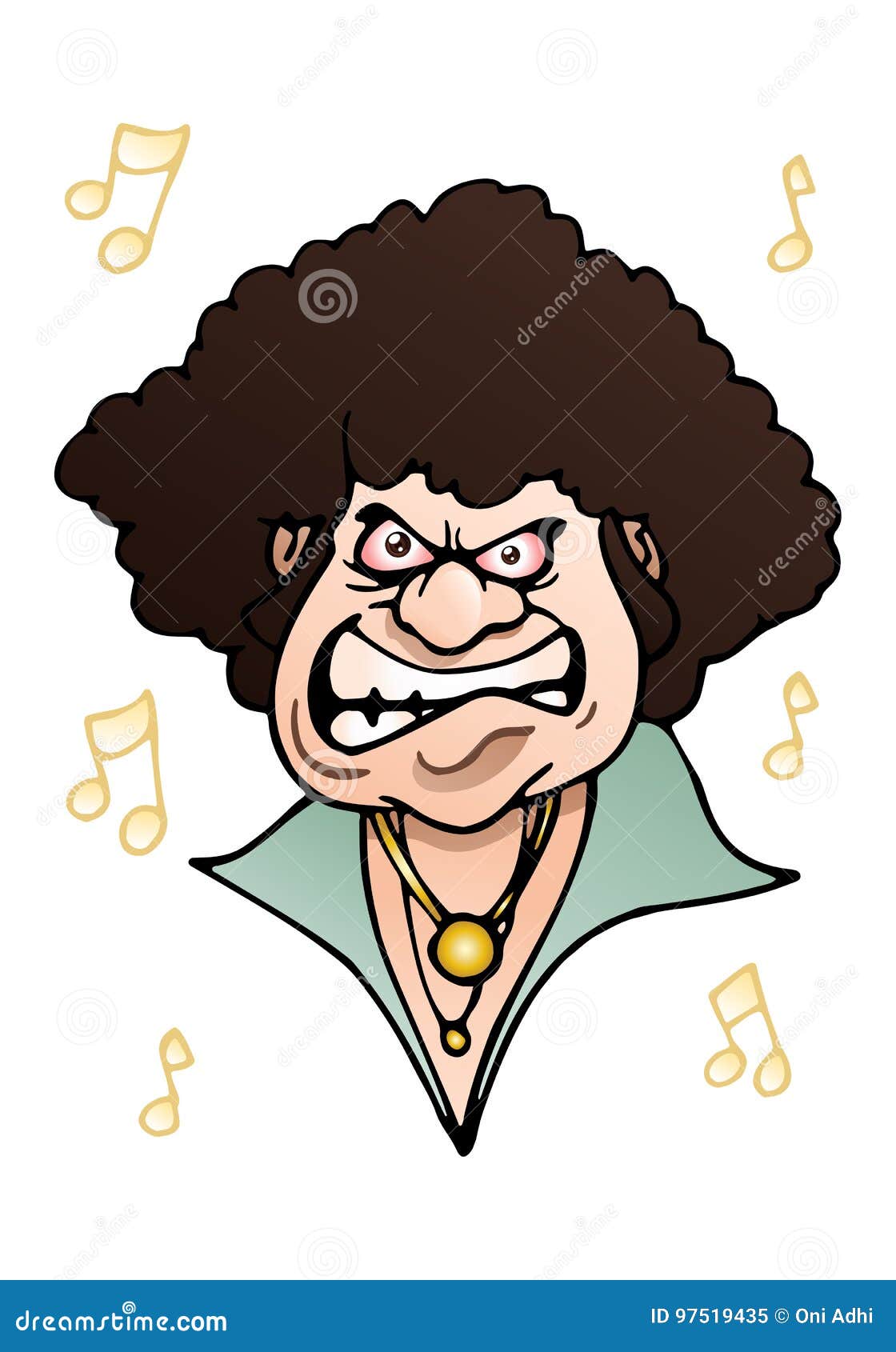 Dancing Perm Guy Royalty-Free Stock Photography | CartoonDealer.com ...