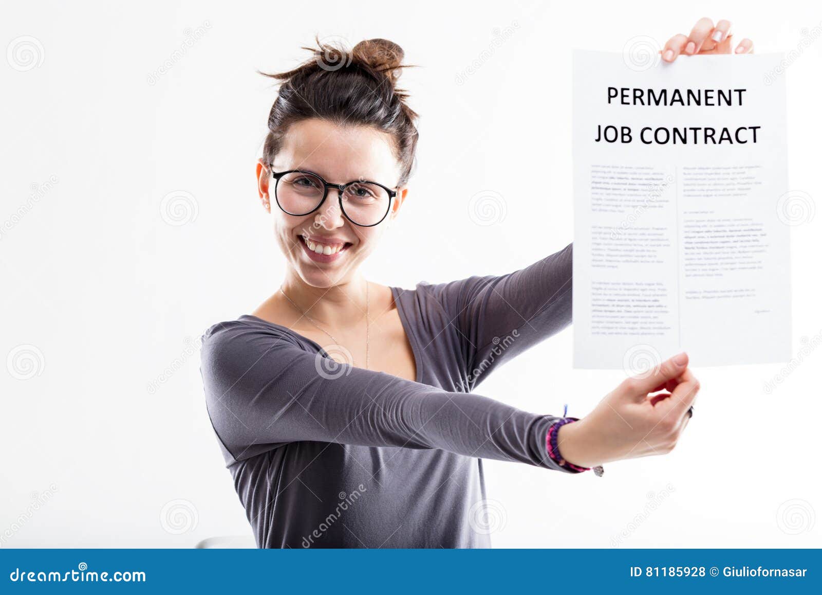 Permanent Job Contract Means Future Stock Photo - Image of sollidity ... Permanent Job Contract Means Future Stock Photo - Image of sollidity ...