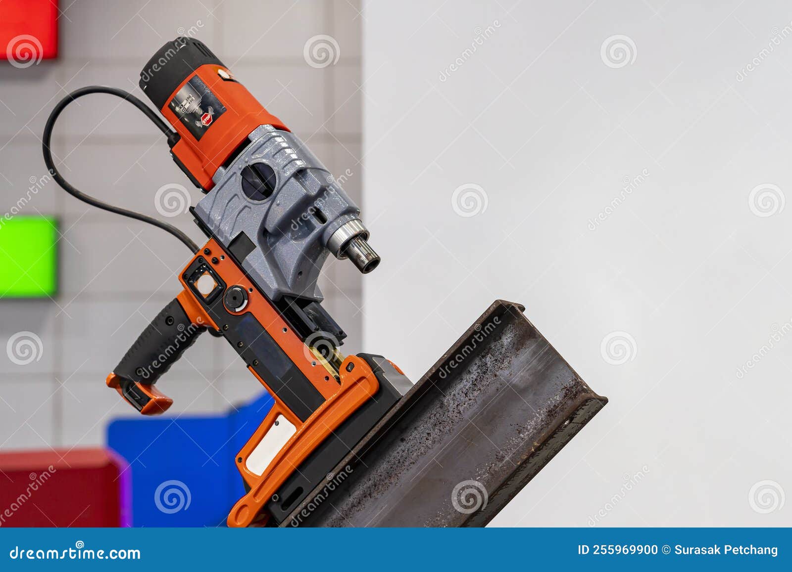 Permanent Magnetic Mounting with Core Drilling Machine for Hole Making ...