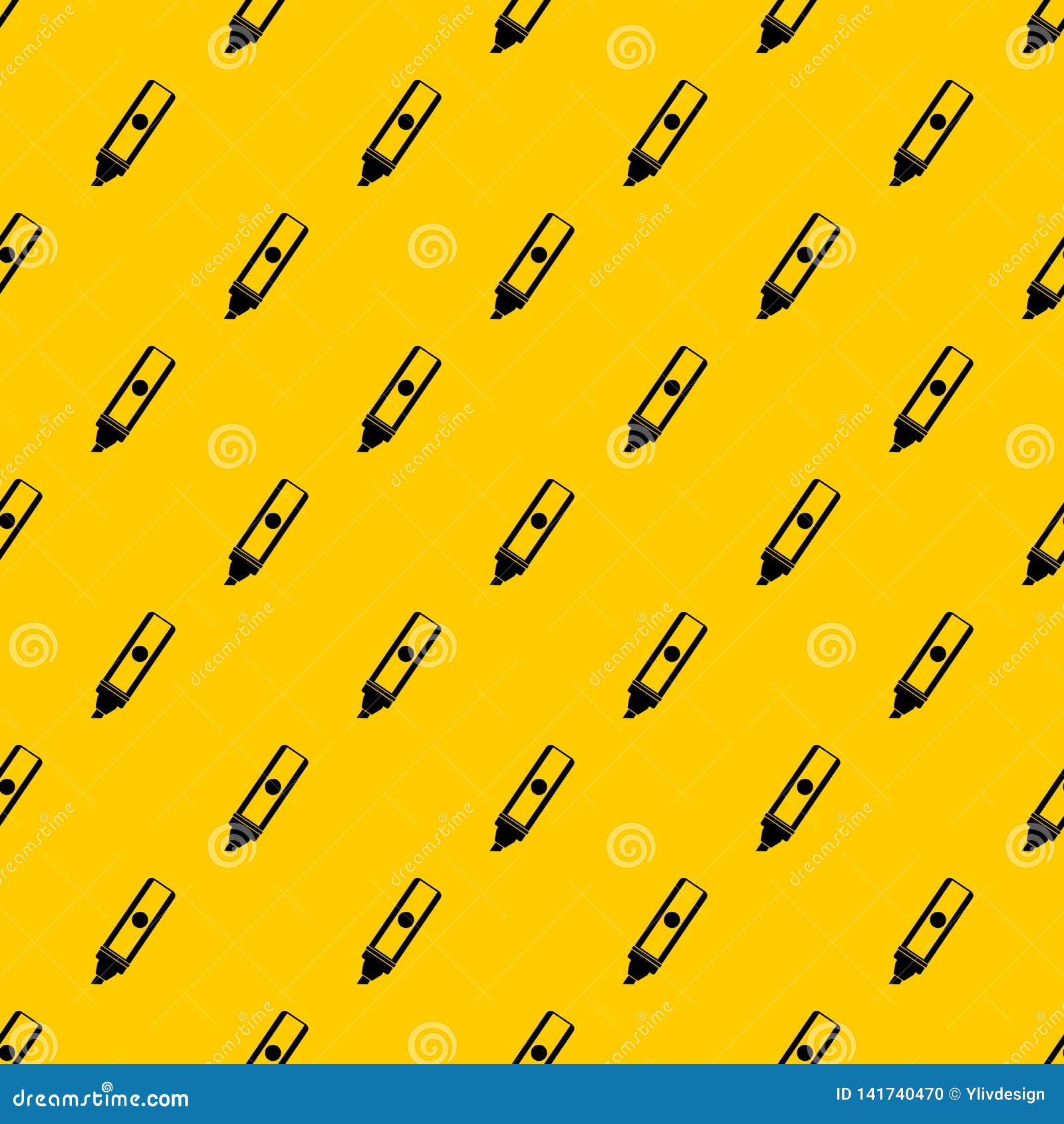 Permanent Marker Pattern Vector Stock Vector - Illustration of ...