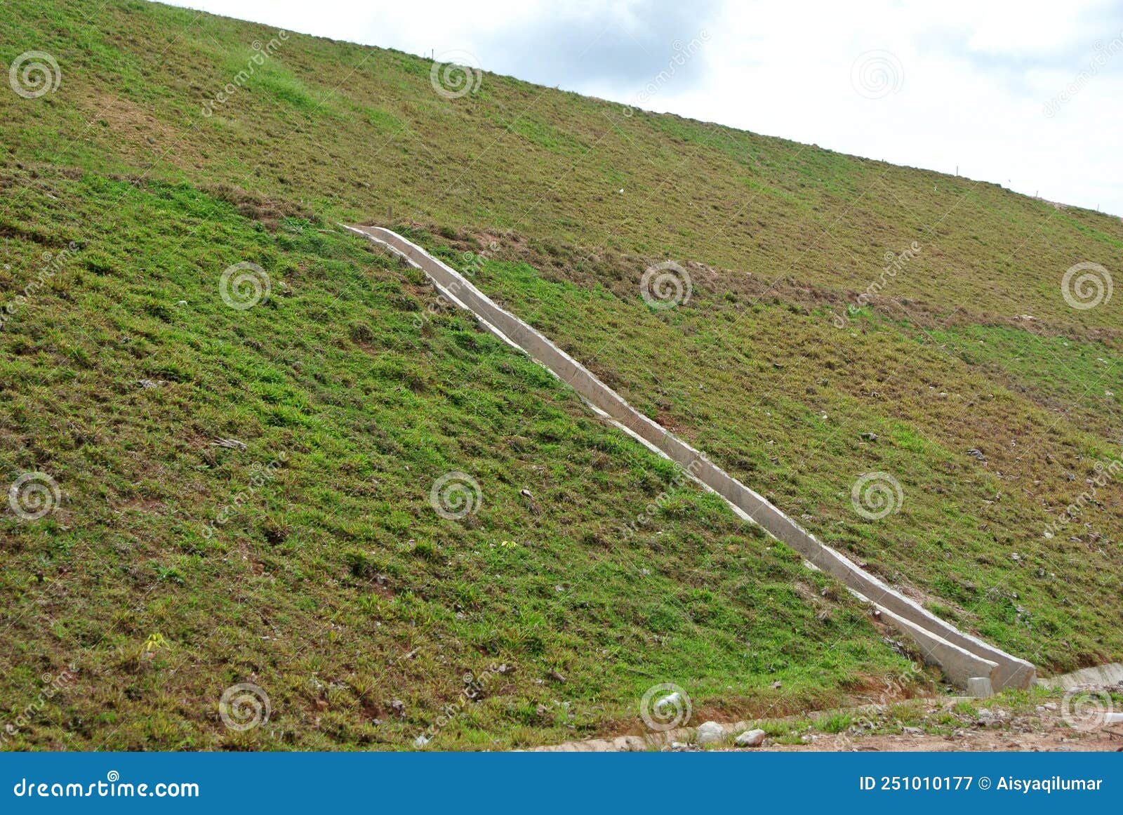 Permanent Slope Protection with Grass Using the Hydroseed Method. the ...