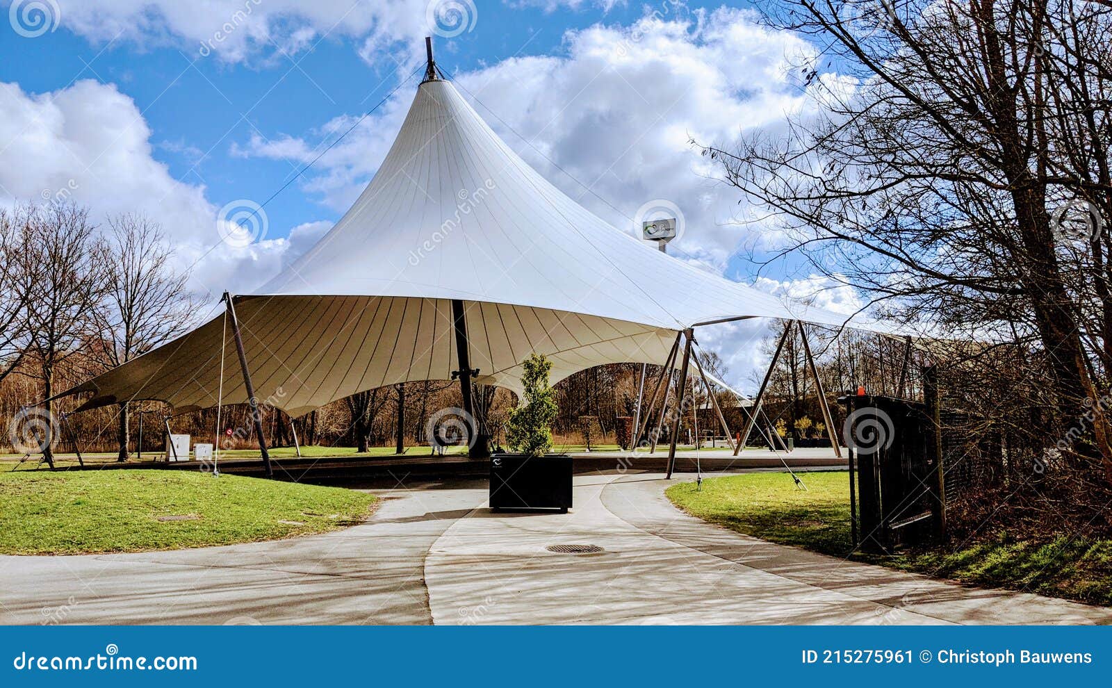 Permanent stretch tent editorial photo. Image of dome - 215275961