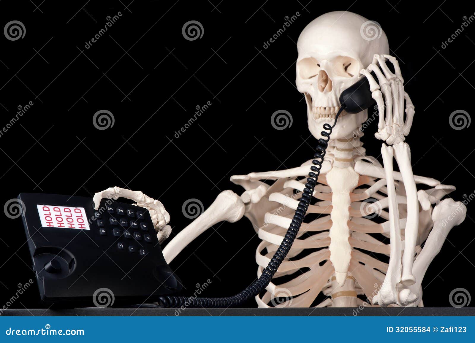 Permanently on hold stock photo. Image of fright, information - 32055584