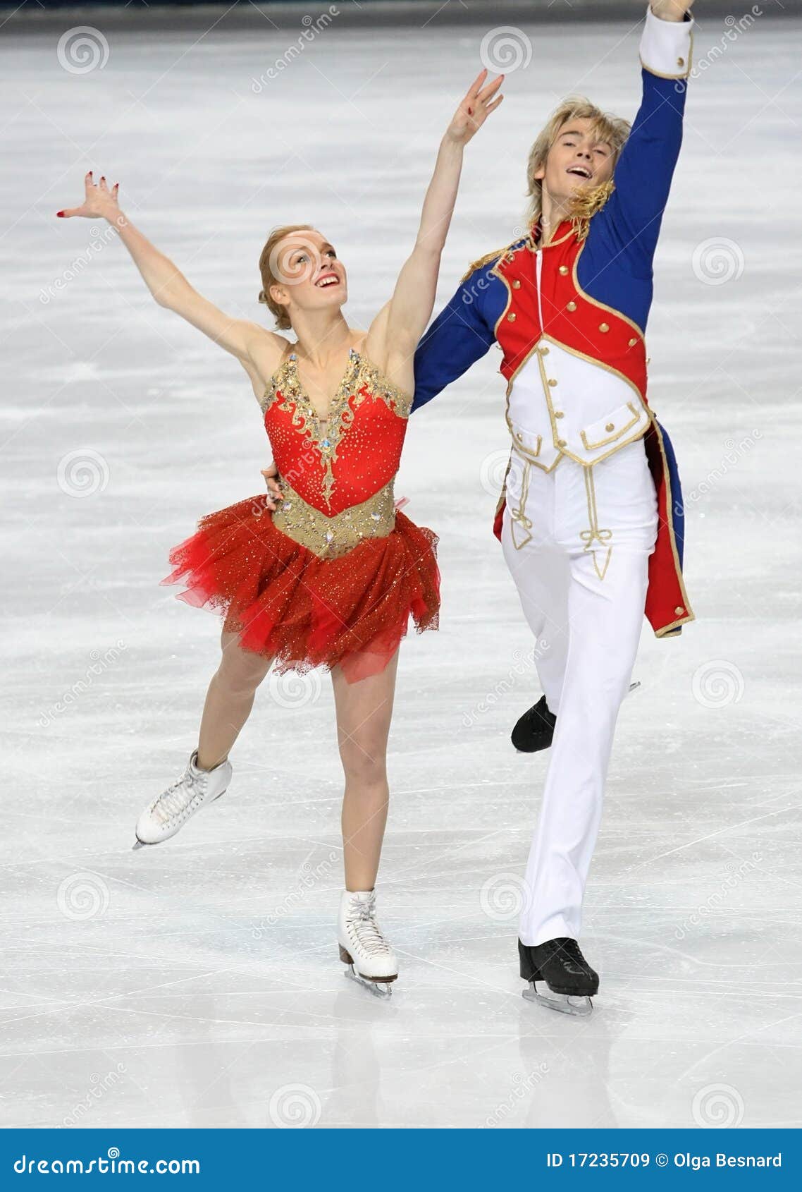 Pernelle CARRON / Lloyd JONES (FRA) Editorial Stock Image - Image of ...