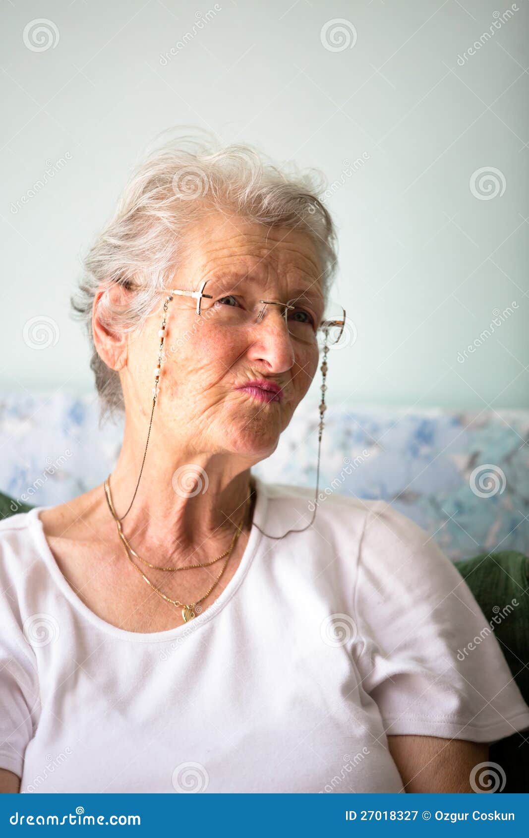 Pernickety Look stock image. Image of female, adult, demanding - 27018327