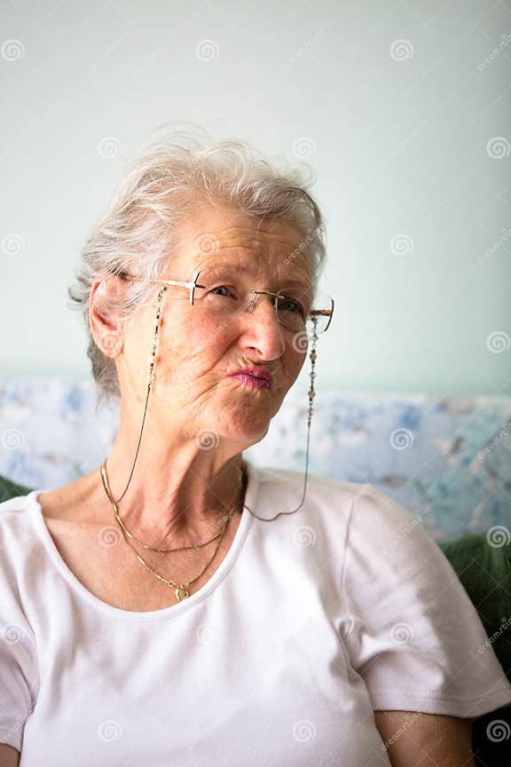 Pernickety Look stock image. Image of female, adult, demanding - 27018327