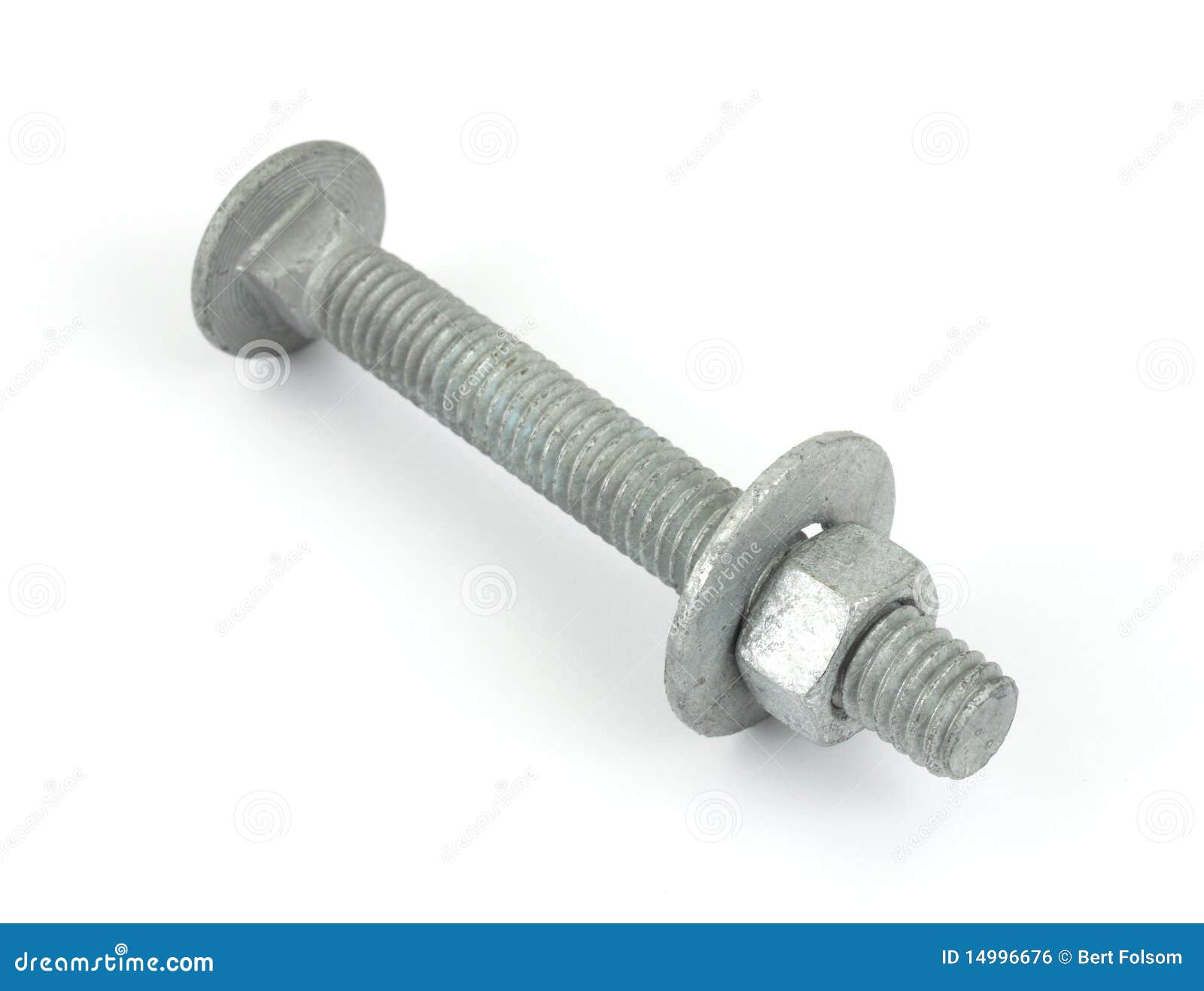 Perno-tuerca Grande Y Arandela Foto de archivo - Imagen de ensamblado ...