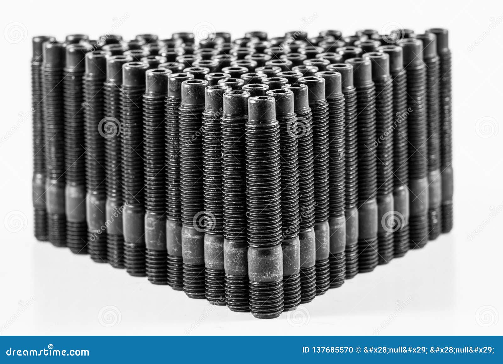 Pernos Del Eje De Rueda De Coche Foto de archivo - Imagen de equipo ...