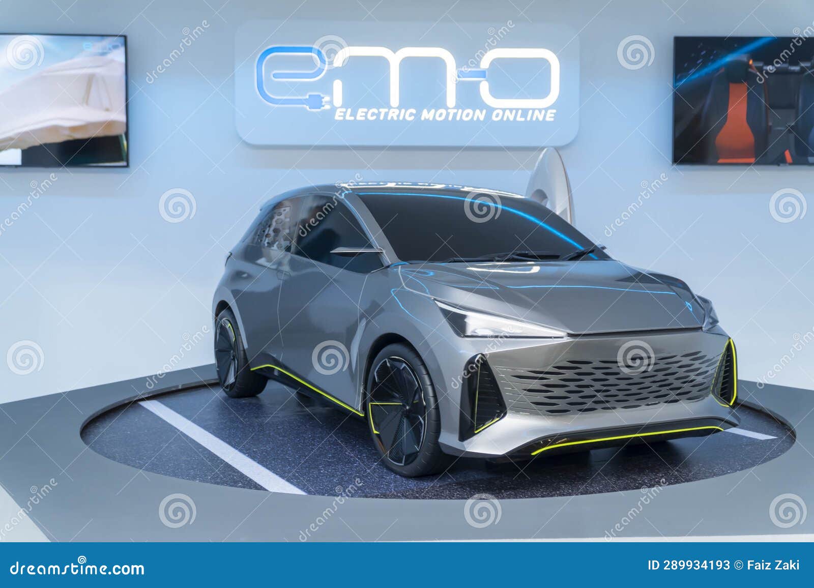Perodua EMO EV Concept Car on Display at Malaysia Autoshow 2023 ...