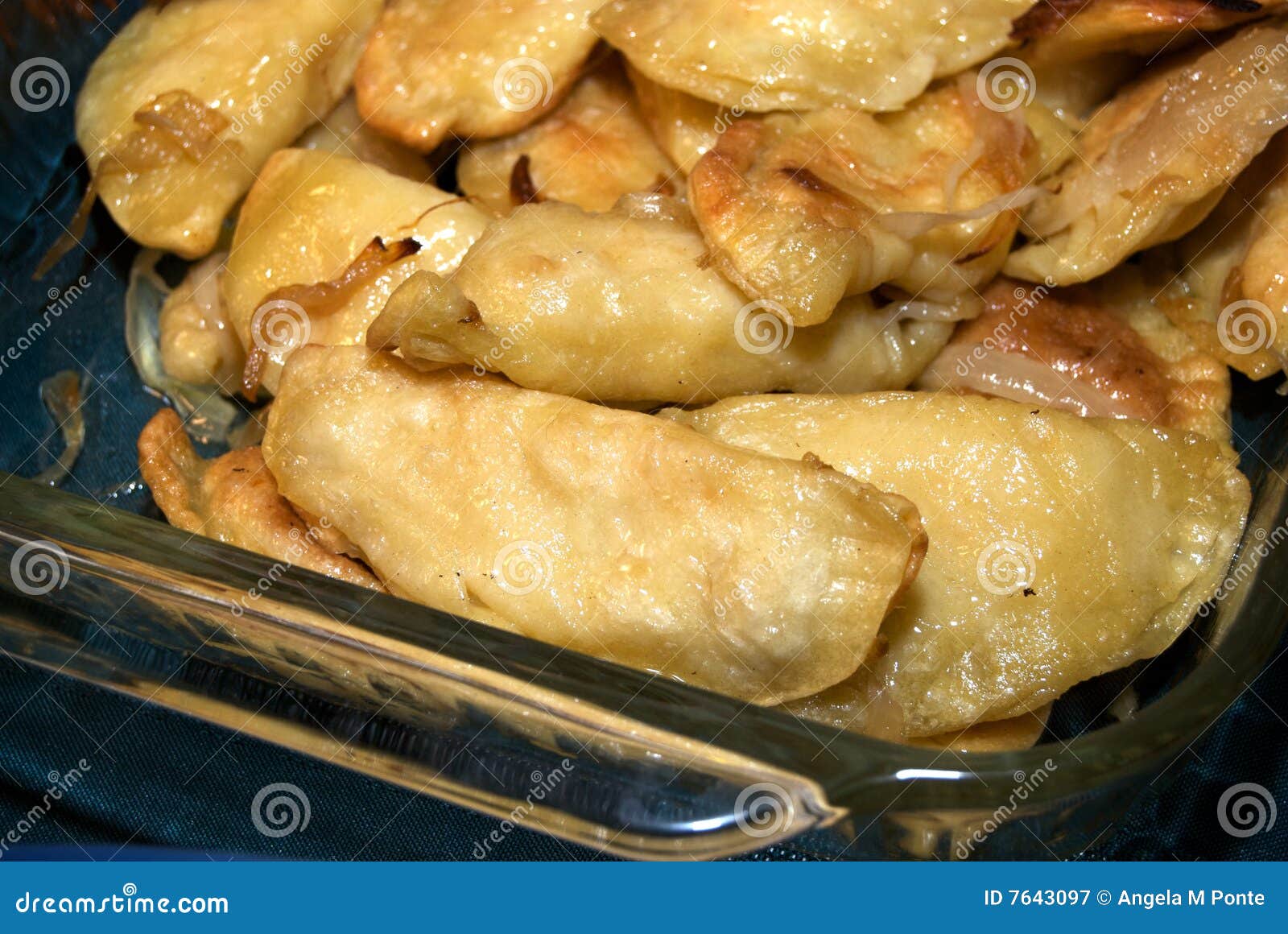 Perogies stock image. Image of traditional, fried, polish - 7643097