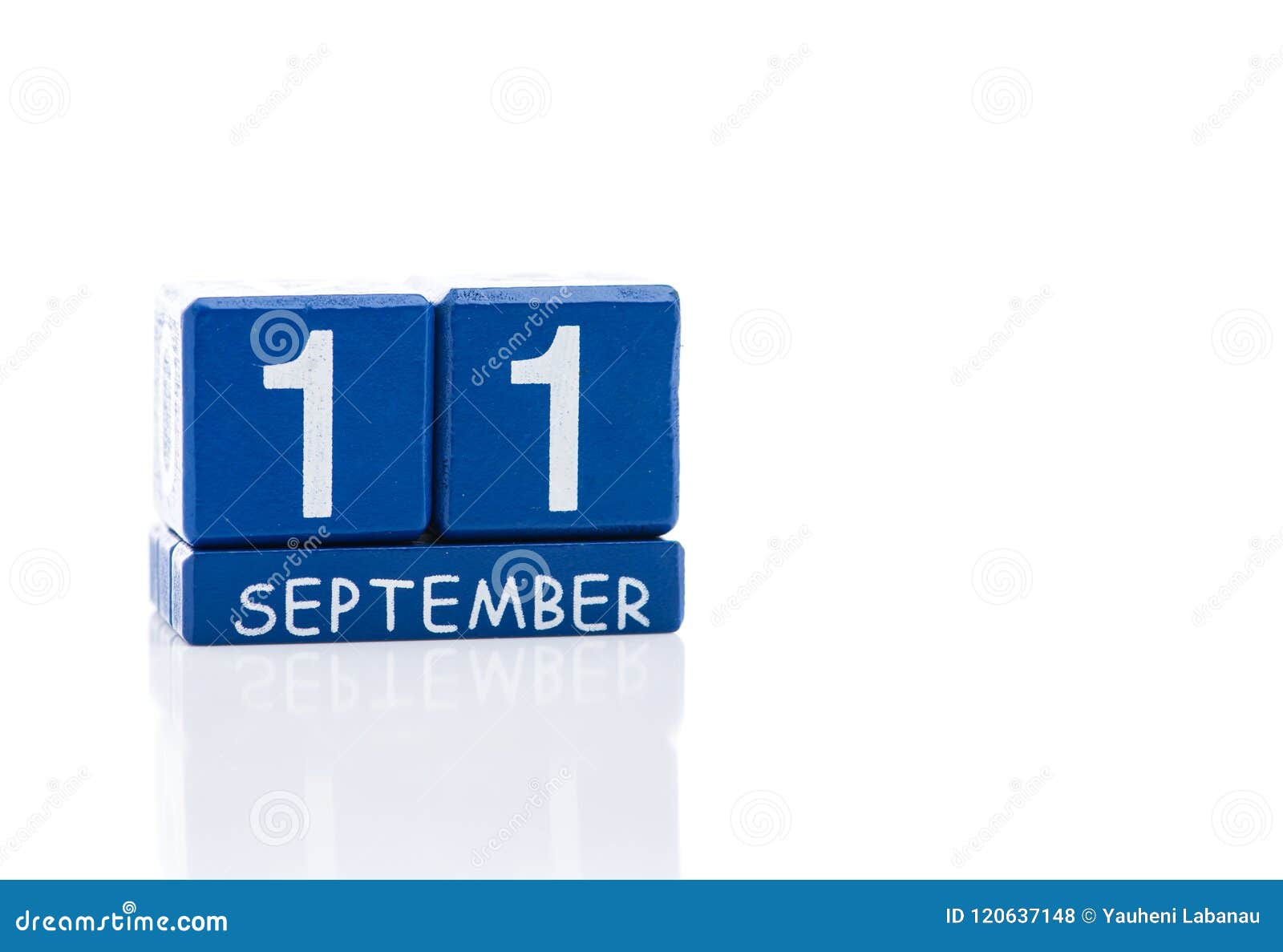 Perpetual Calendar Cube Isolated Stock Photo - Image of number, happy ...