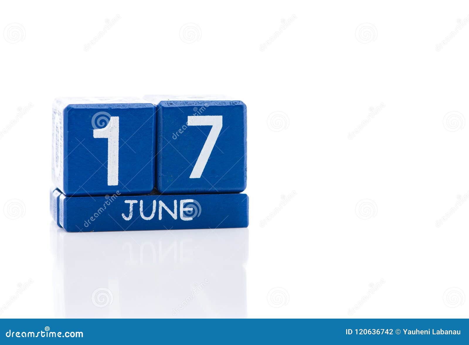 Perpetual Calendar Cube Isolated Stock Photo - Image of calendar ...