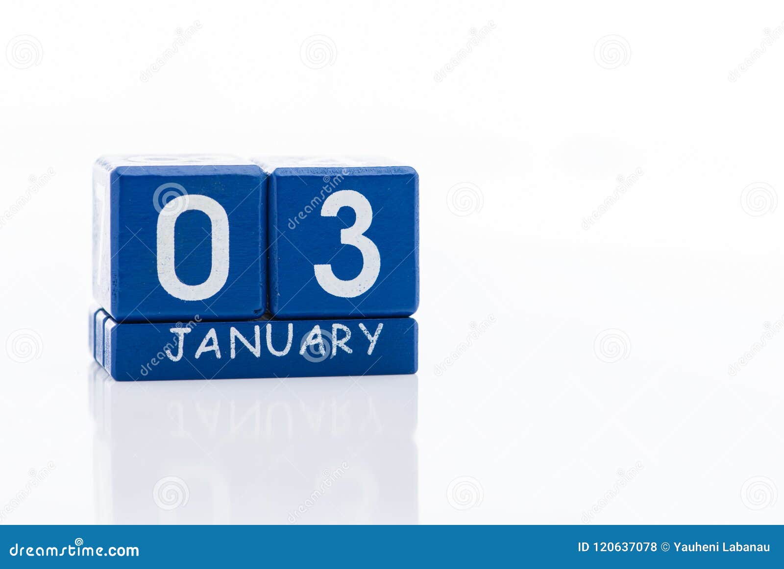 Perpetual Calendar Cube Isolated Stock Photo - Image of cube, design ...