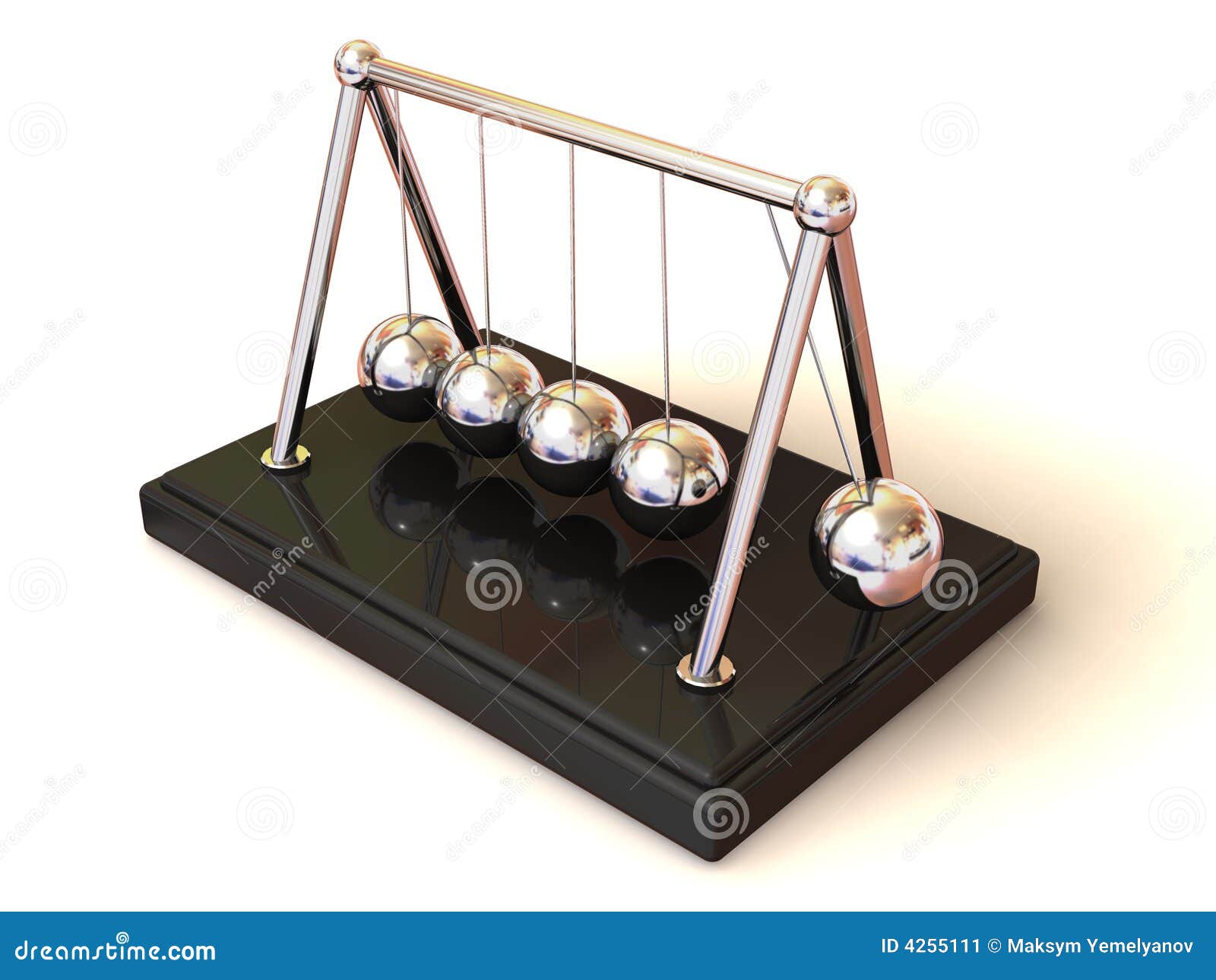 Perpetuum Mobile stock abbildung. Illustration von motor - 4255111